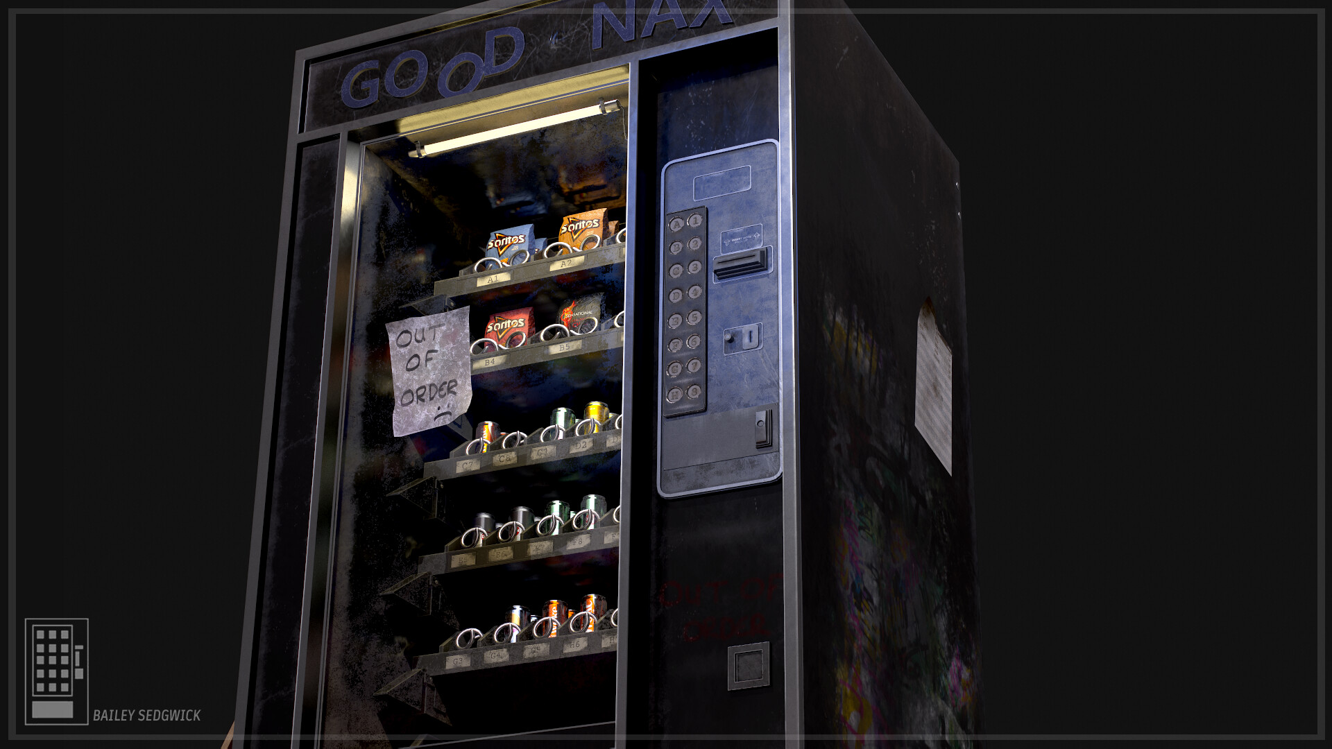 Bailey Sedgwick - Vending Machine Prop