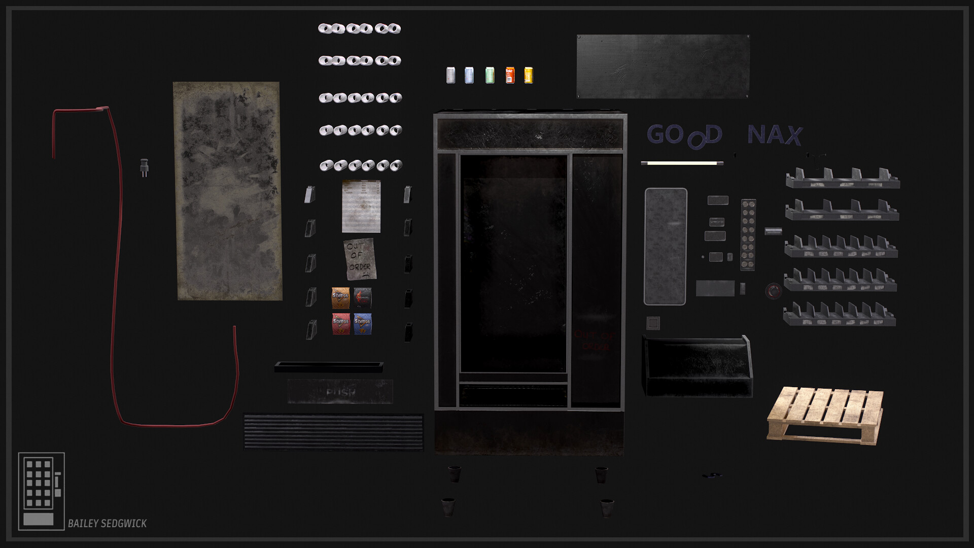 Bailey Sedgwick - Vending Machine Prop