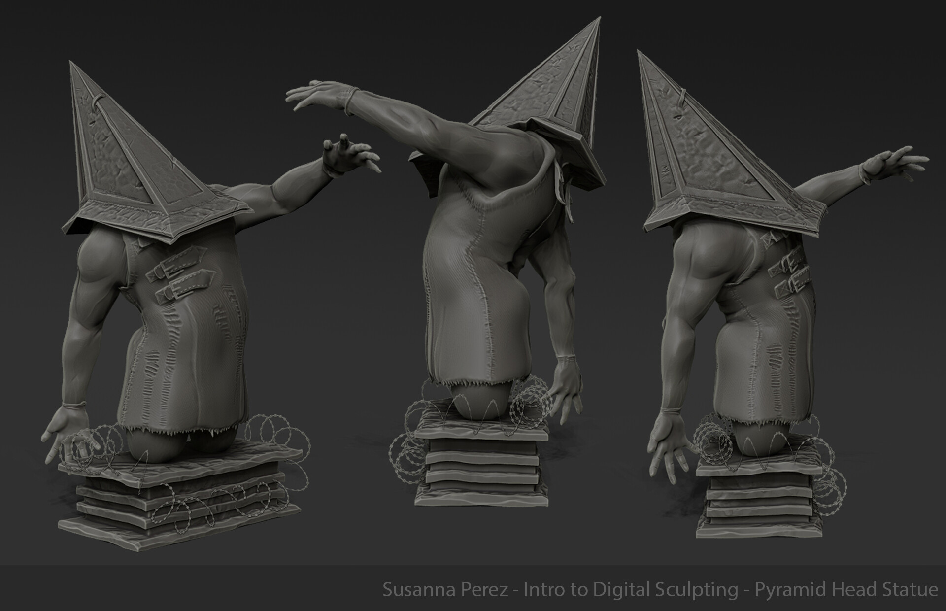 Susanna Perez - Pyramid Head Sculpt