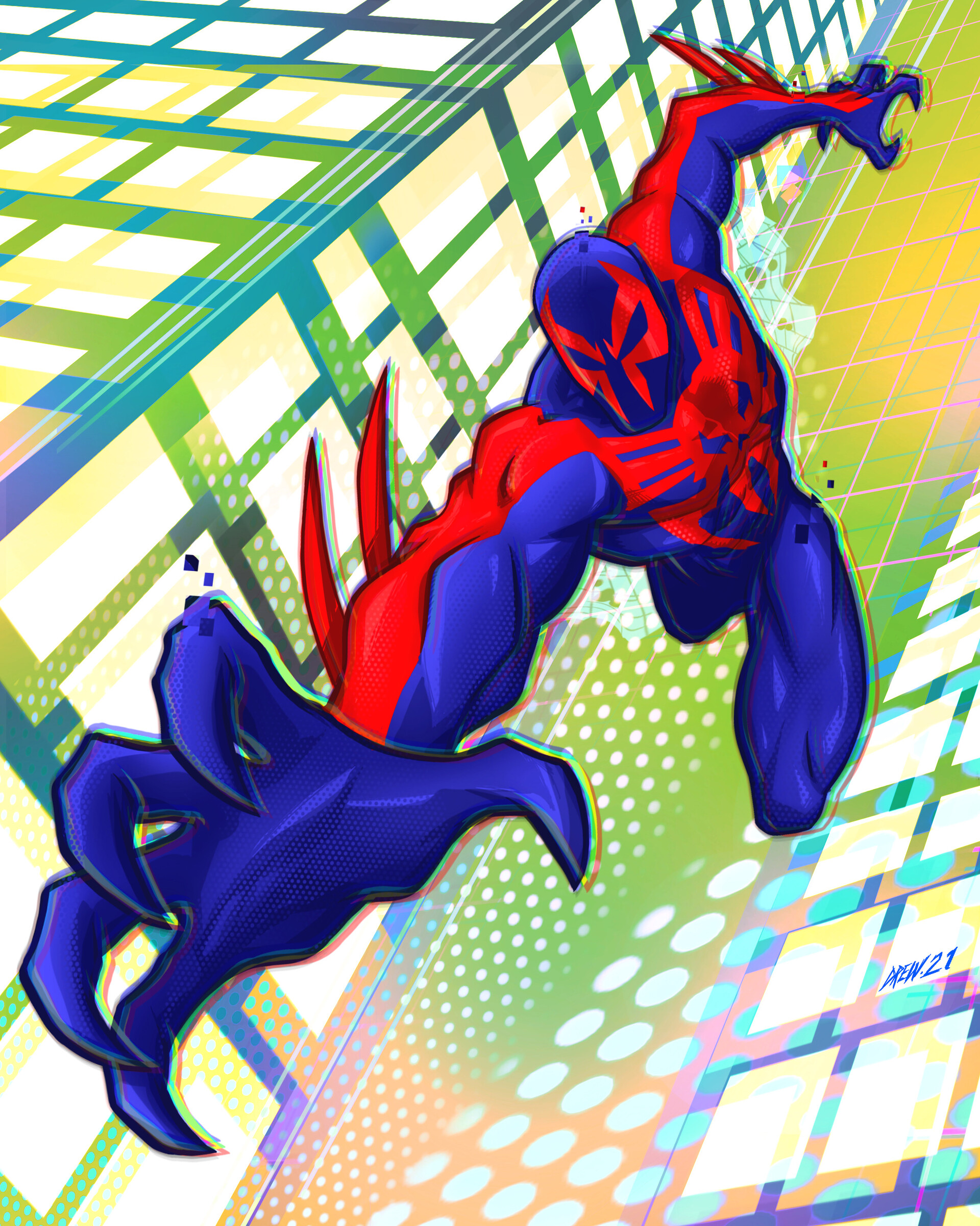 ArtStation - Spider-Man 2099