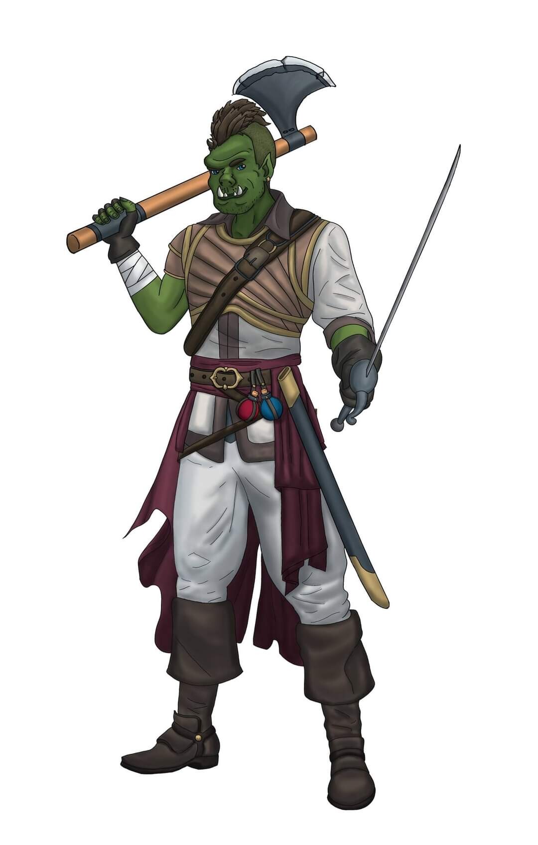 ArtStation - Orc Bard