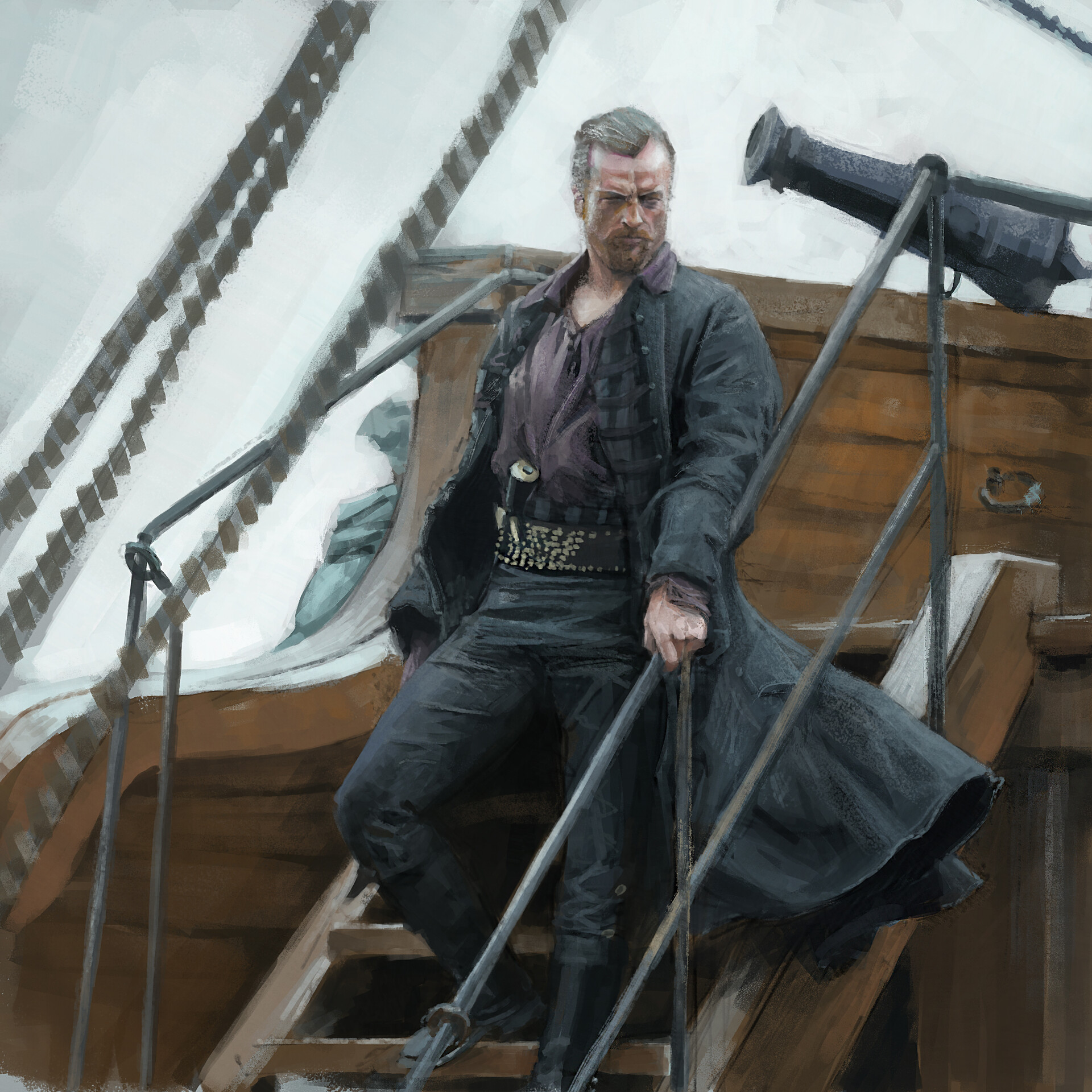 ArtStation - Good morning Mr Flint