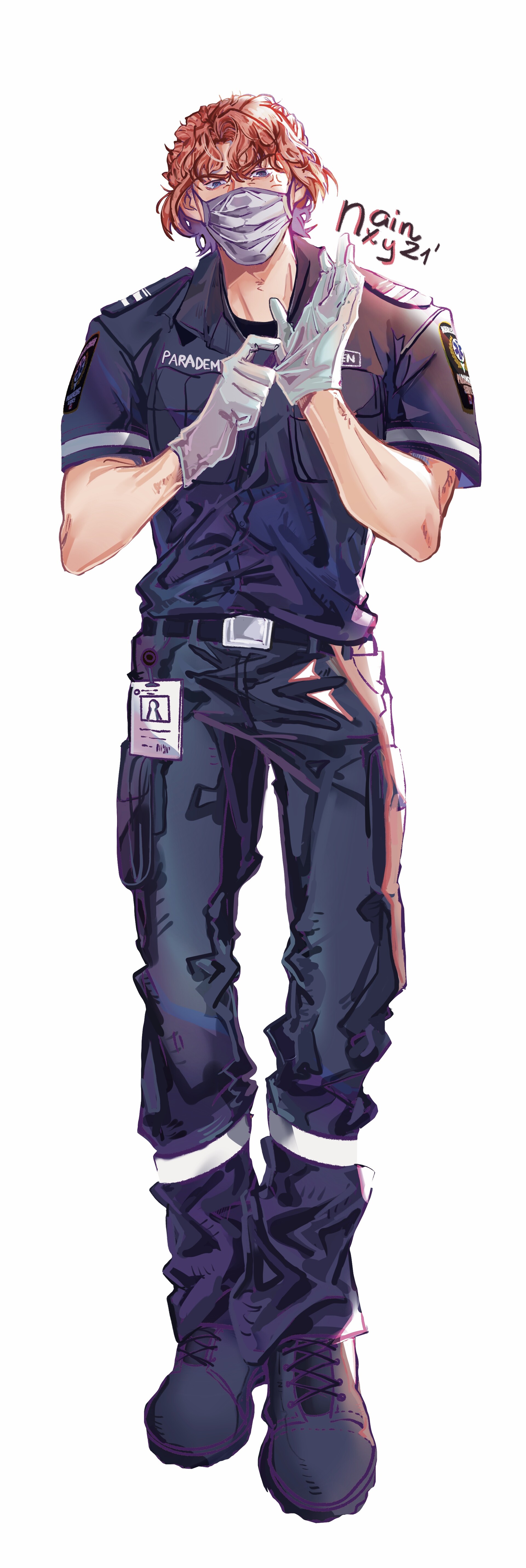 ArtStation - Ron is in the first line duty.