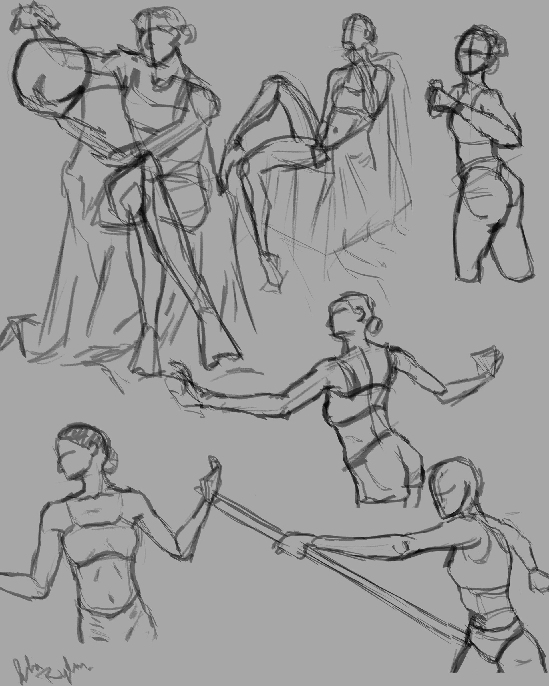 ArtStation - 5 Minute Gestures