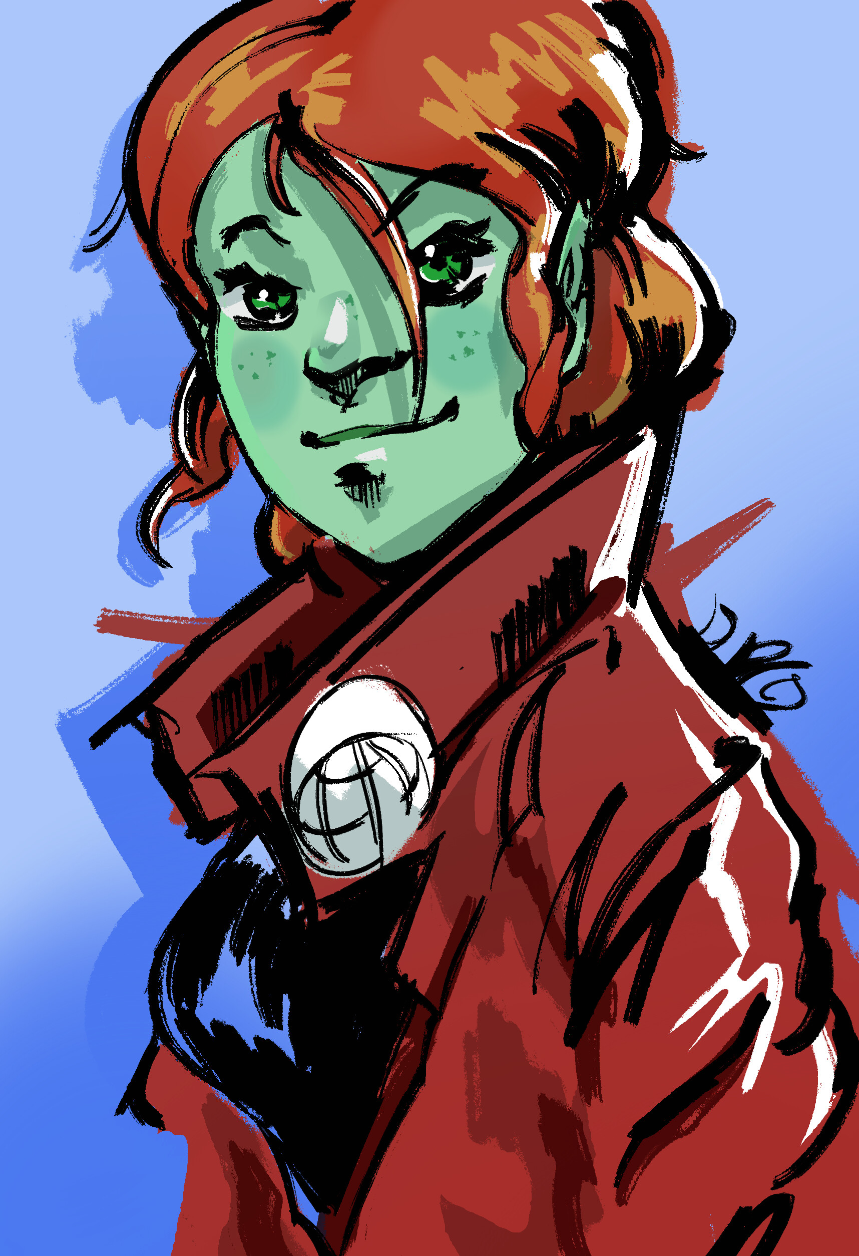 ArtStation - Red and Green