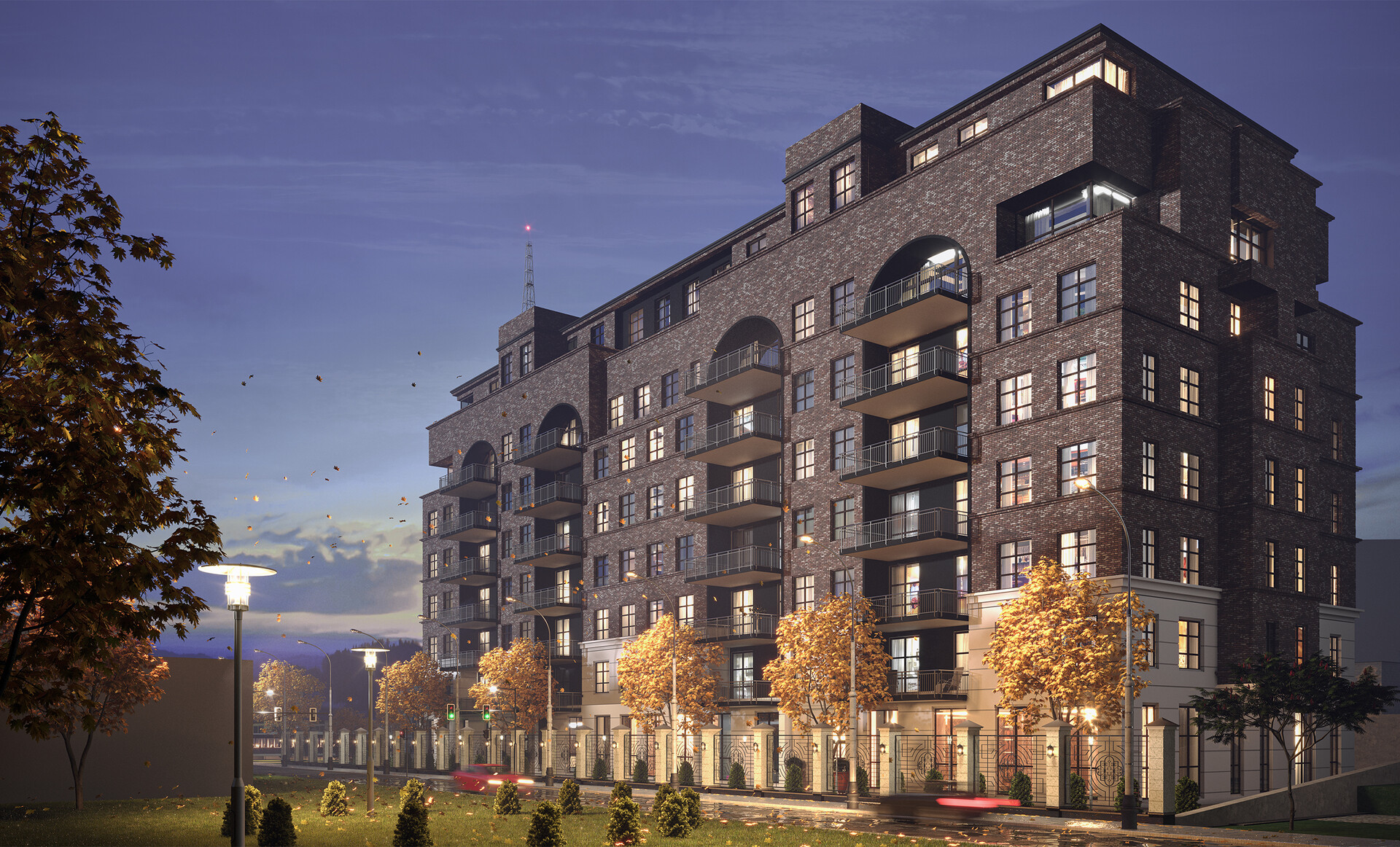 ArtStation - Residential complex.