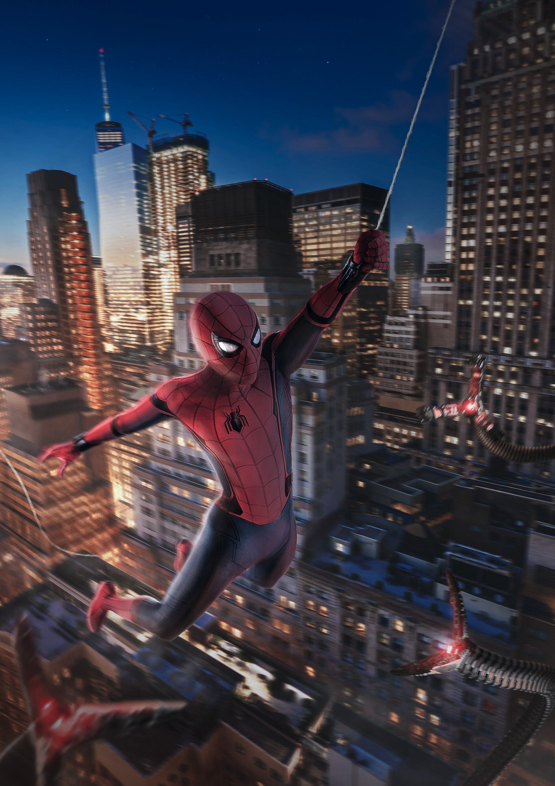 ArtStation - Spider-man VS Doc Ock