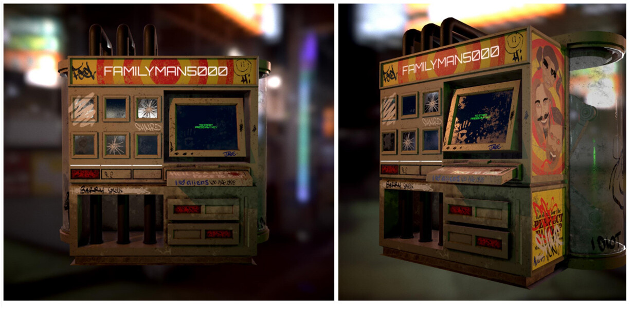Future drinks machine by USW Game Art — ProUser.Me