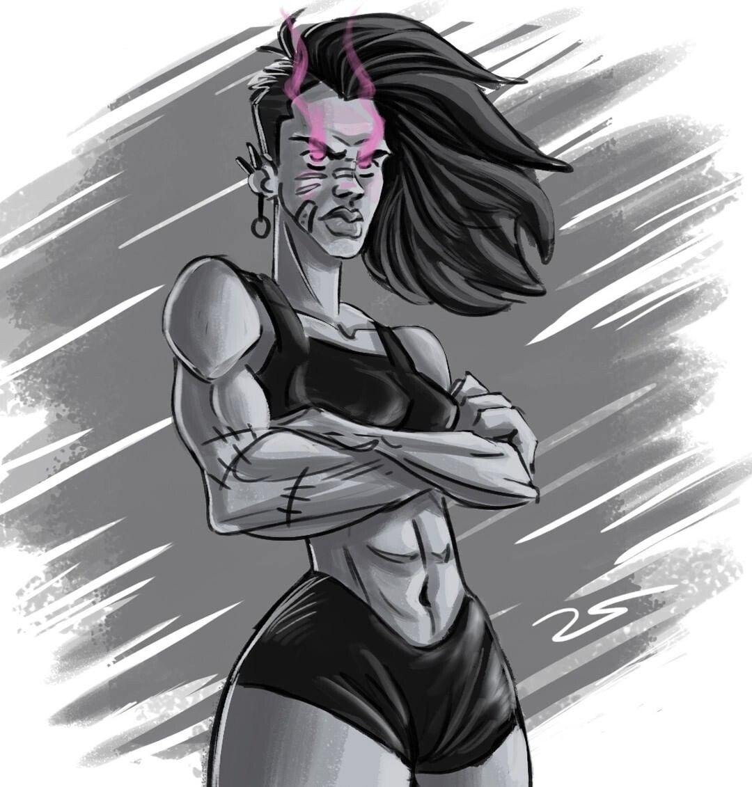 ArtStation - Pink Rage