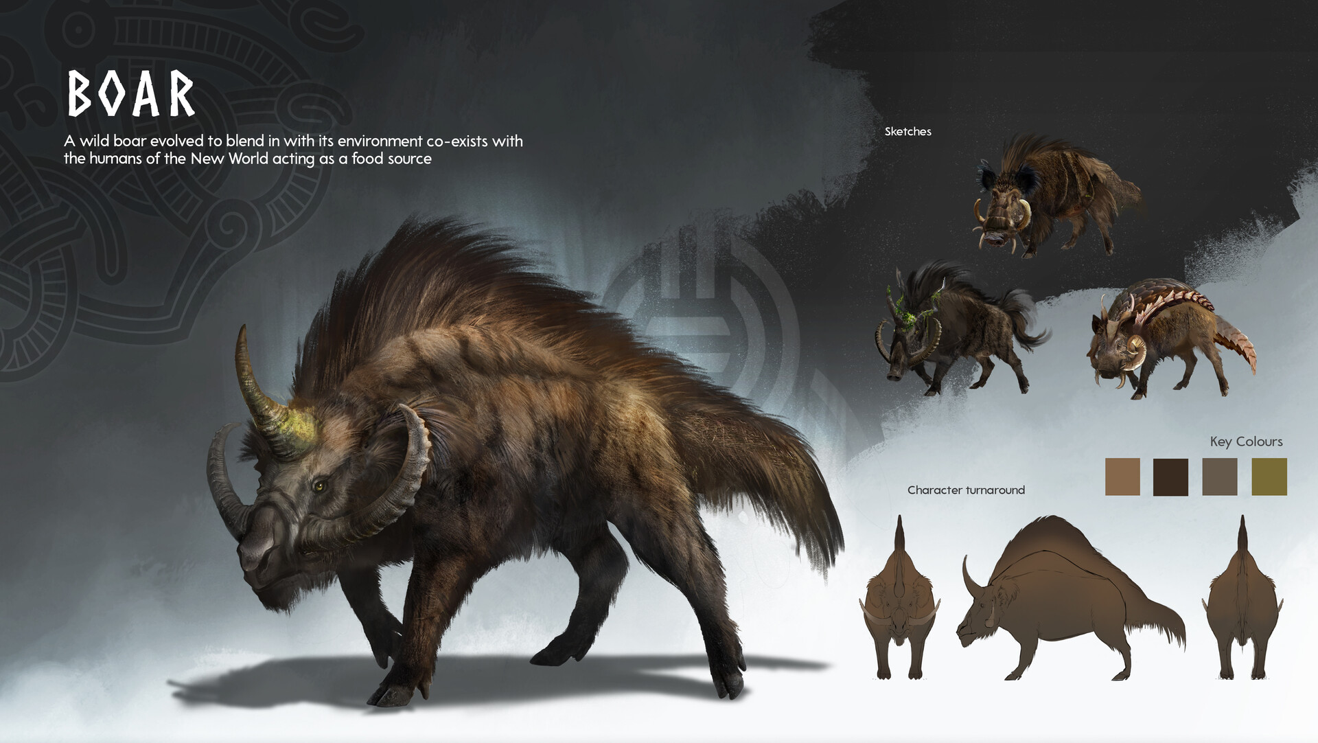 ArtStation - Wild Boar