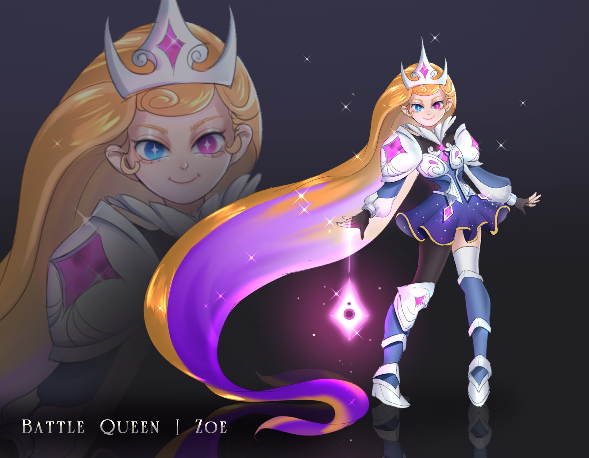 ArtStation - Battle Queen