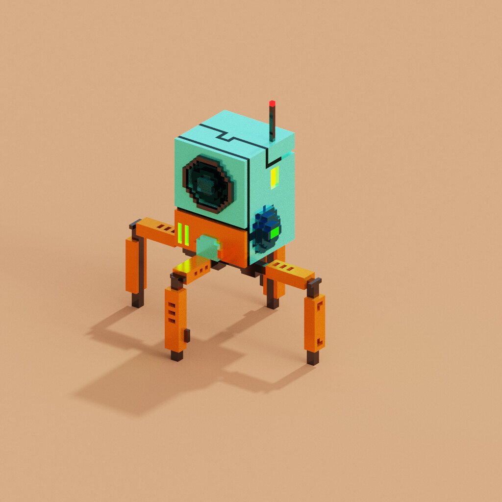 ArtStation - surveillance robot