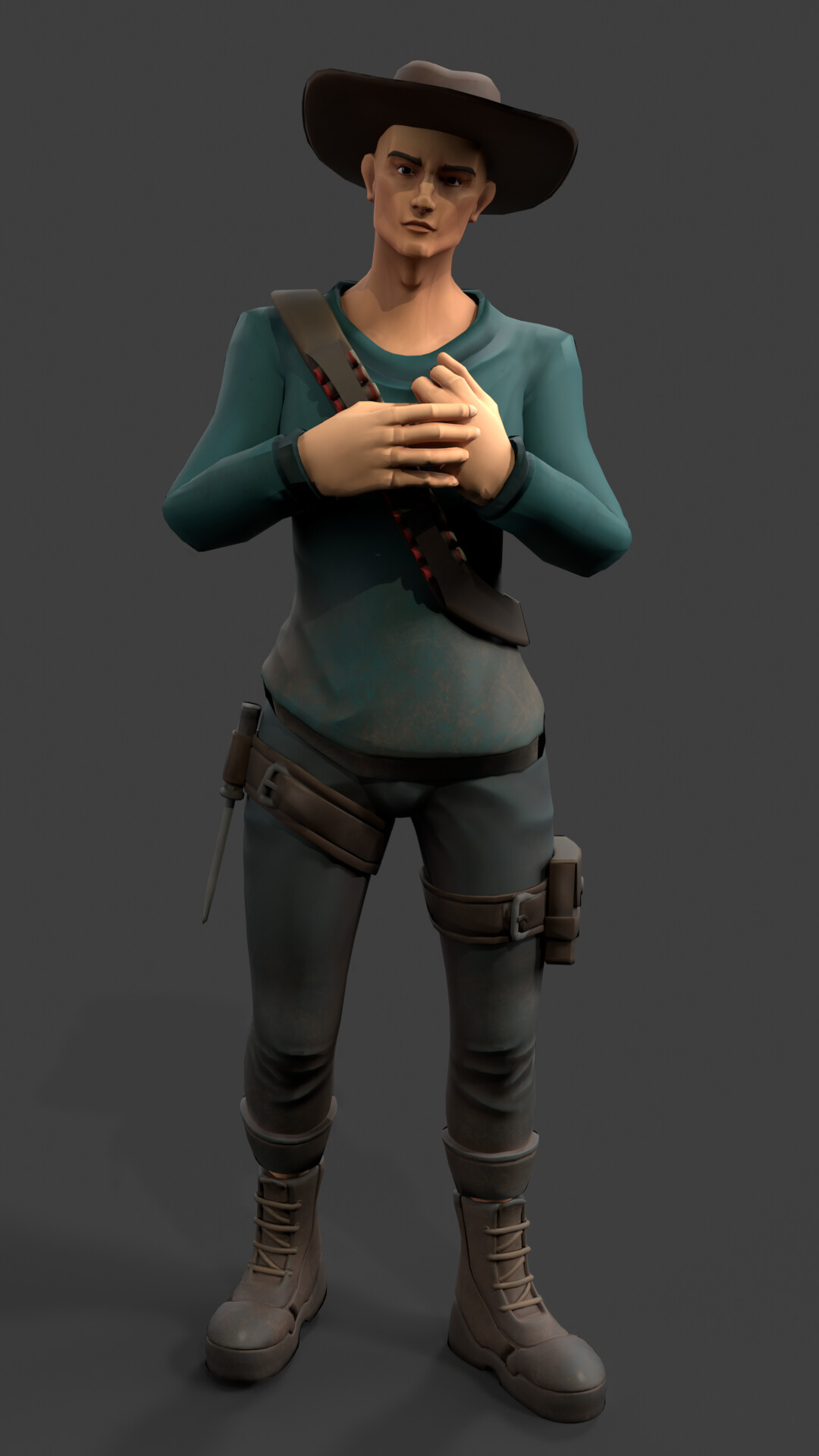 Ali Barcin - Stylized Rancher