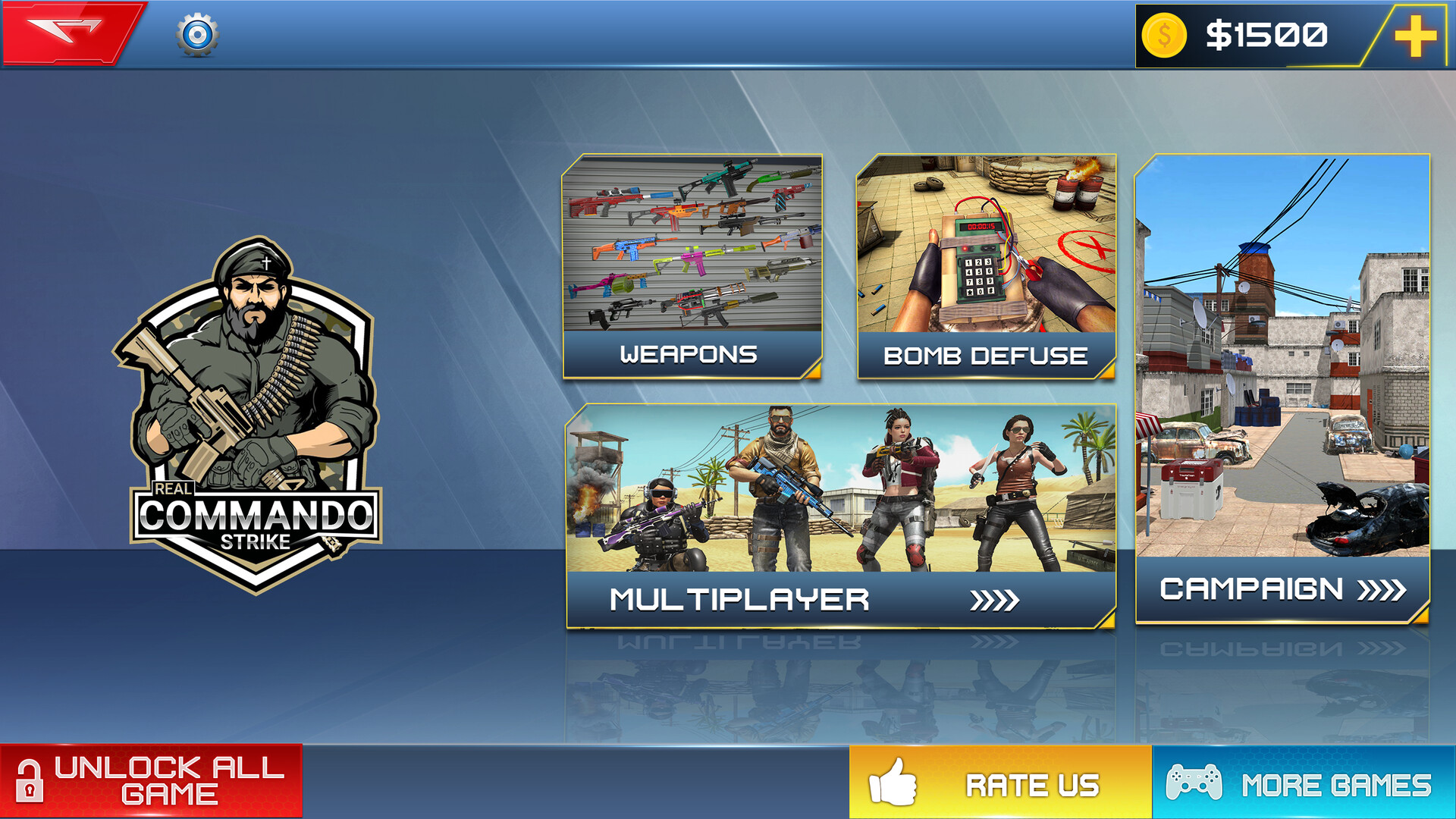 ArtStation - FPS Shooting Game UI/UX Design