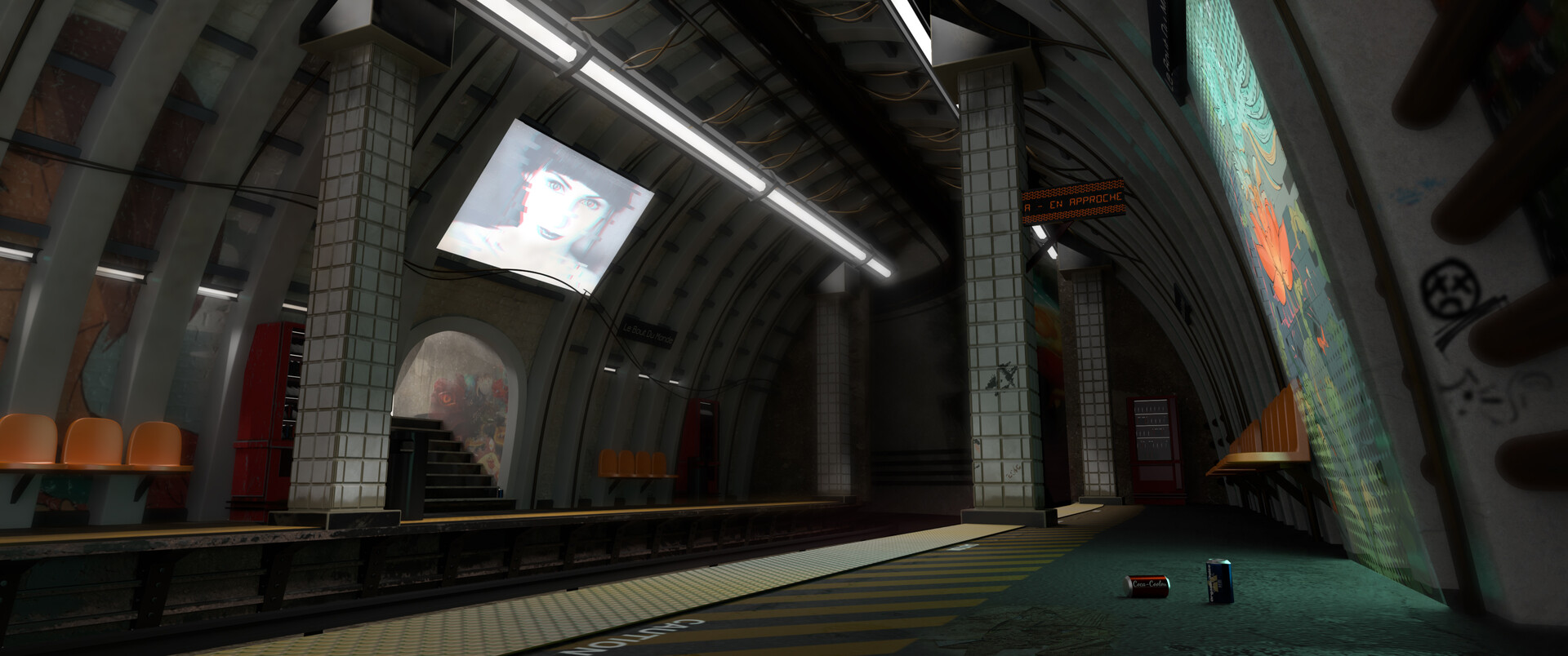 ArtStation - Metro Station