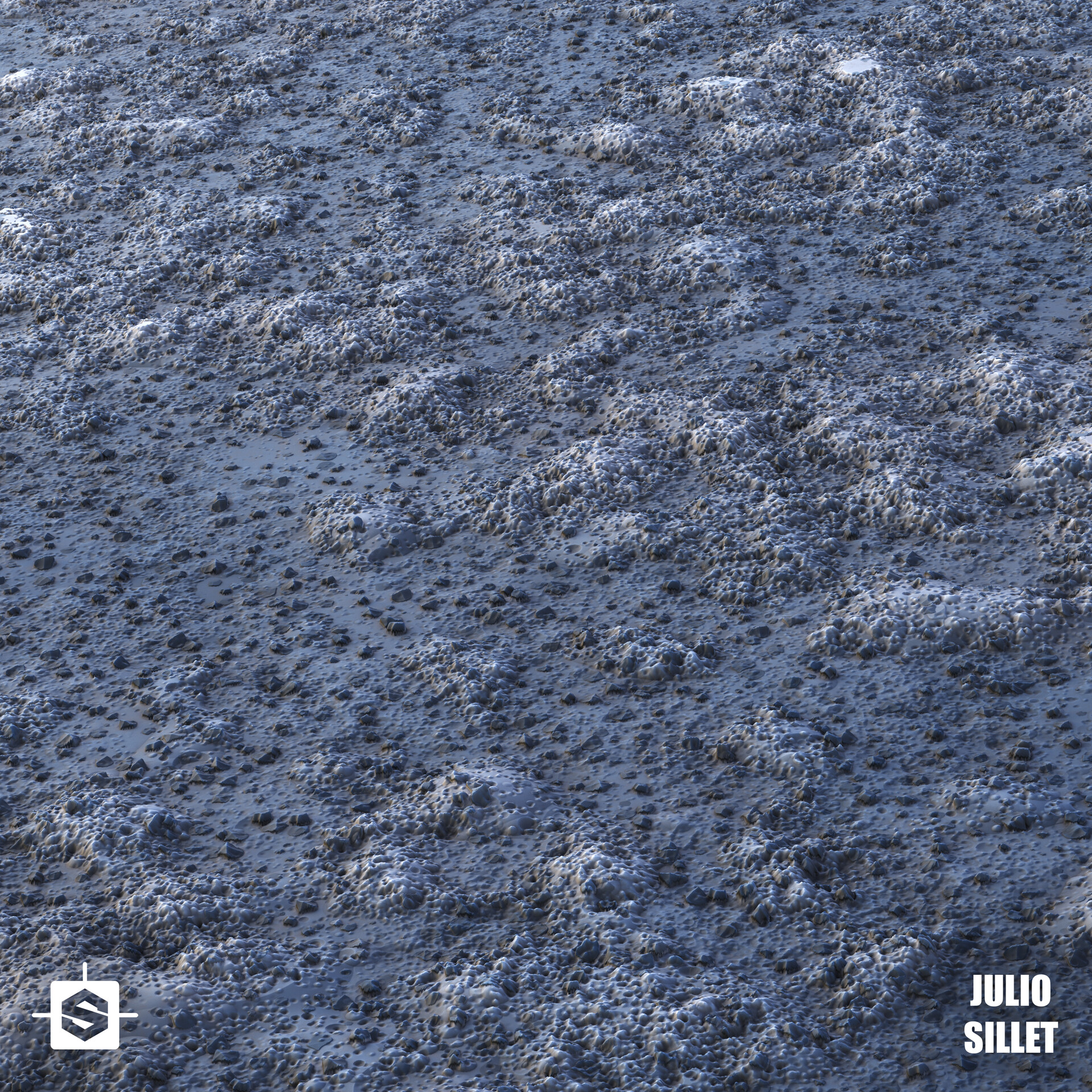 Julio Sillet - Stylized Materials Study - Part 3