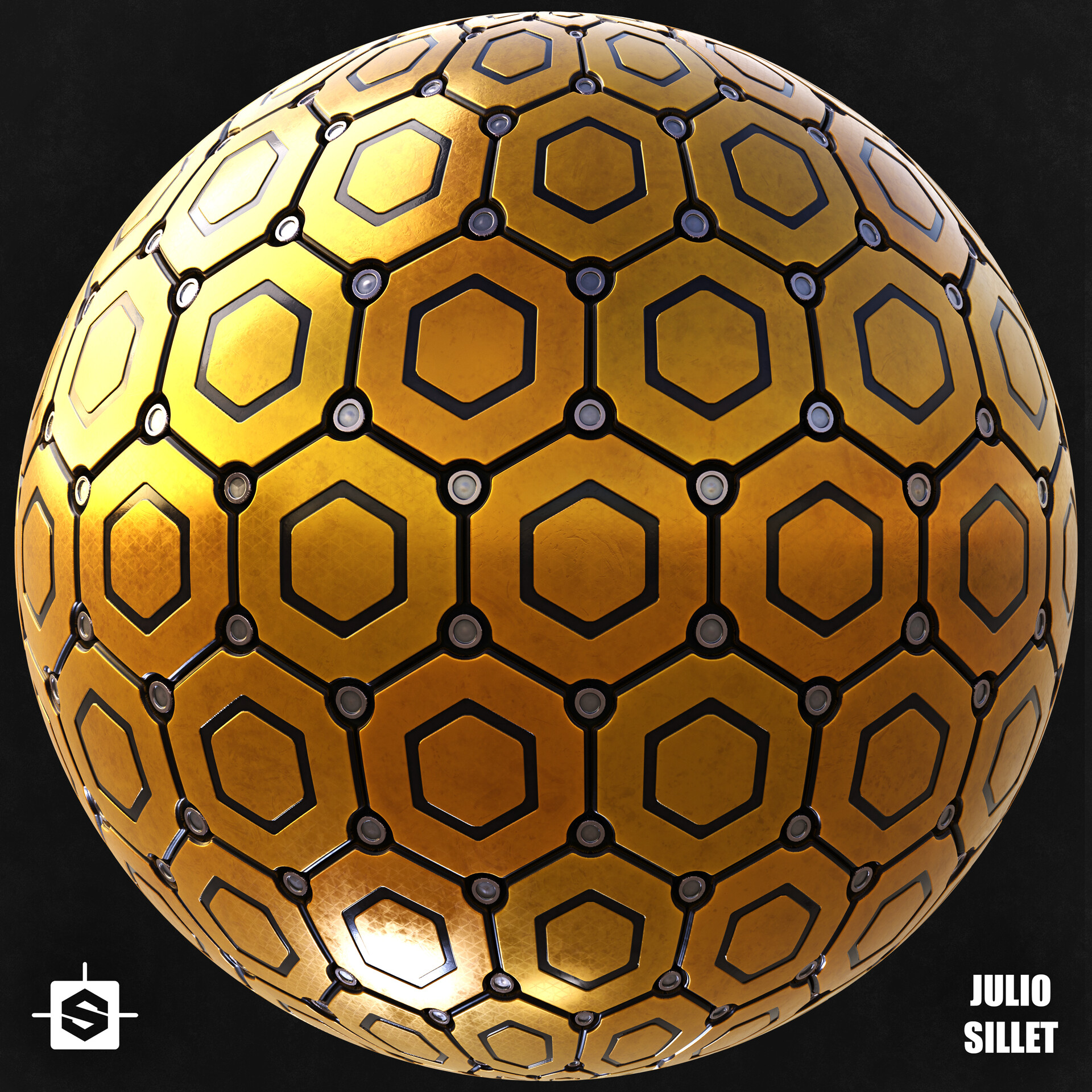 Julio Sillet - Stylized Materials Study - Part 3