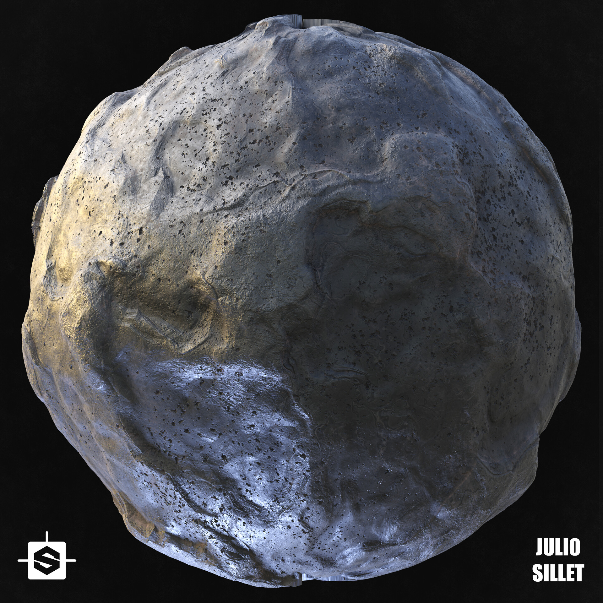 Julio Sillet - Stylized Materials Study - Part 3