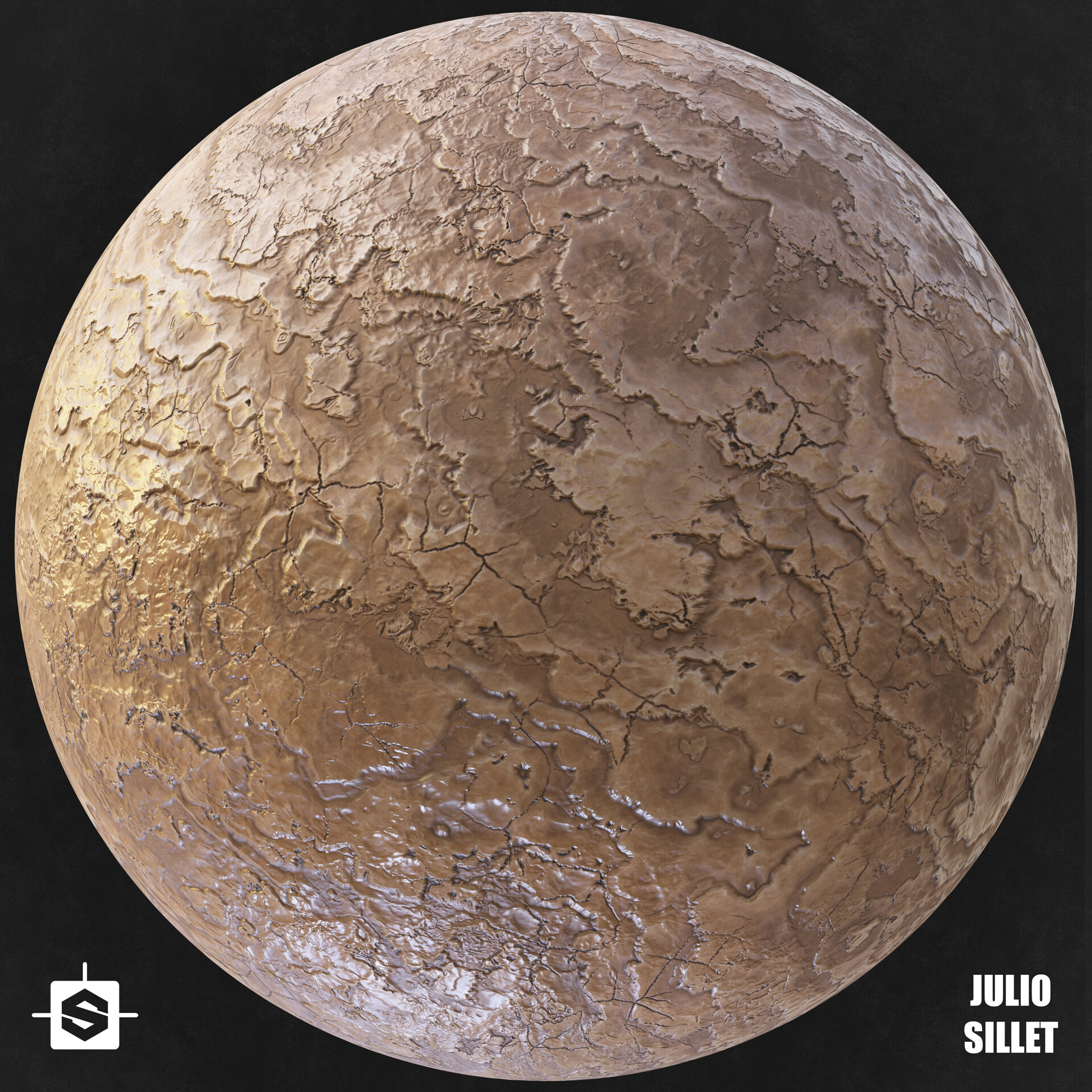 Julio Sillet - Stylized Materials Study - Part 3