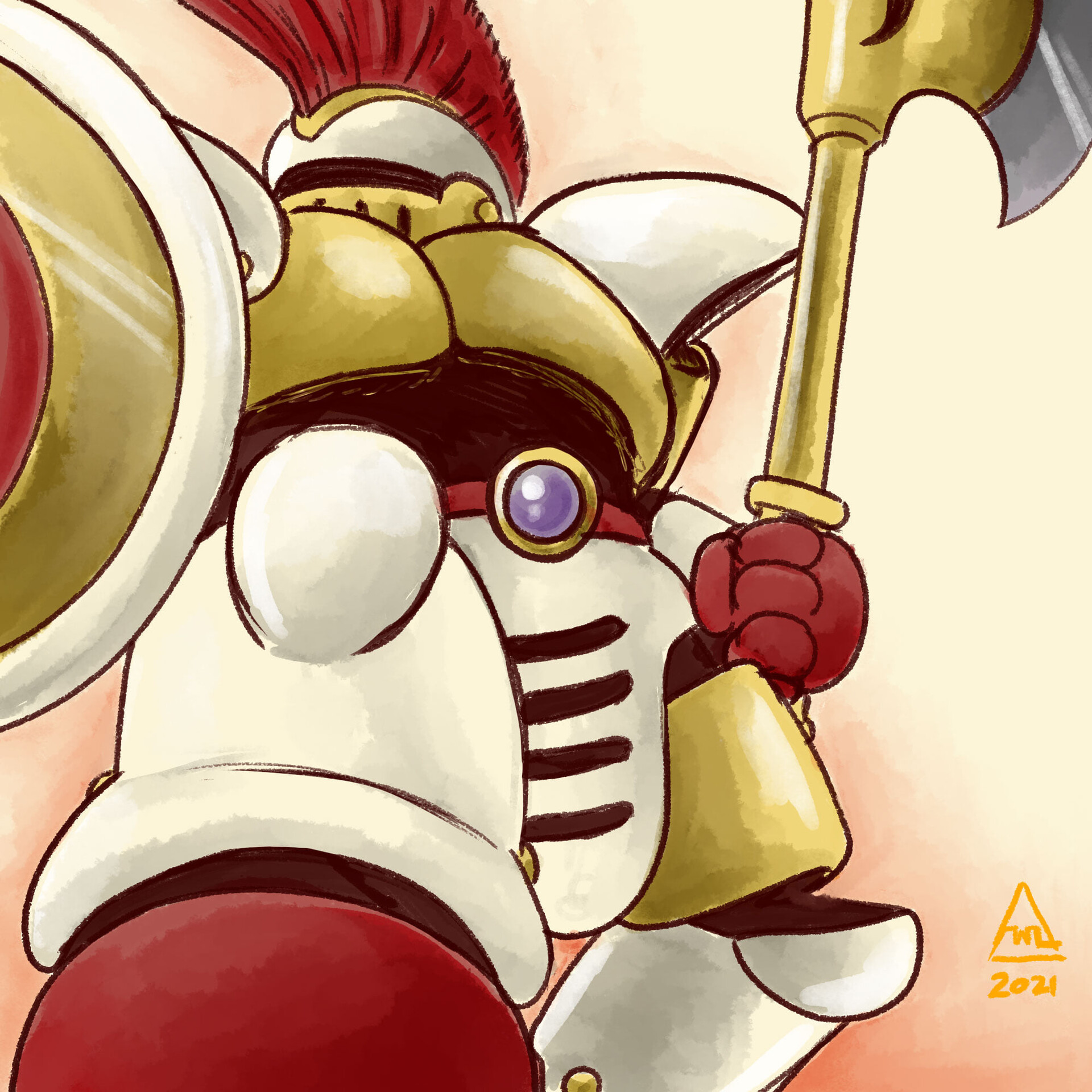 ArtStation - Day 66 - Knight of the White Rose