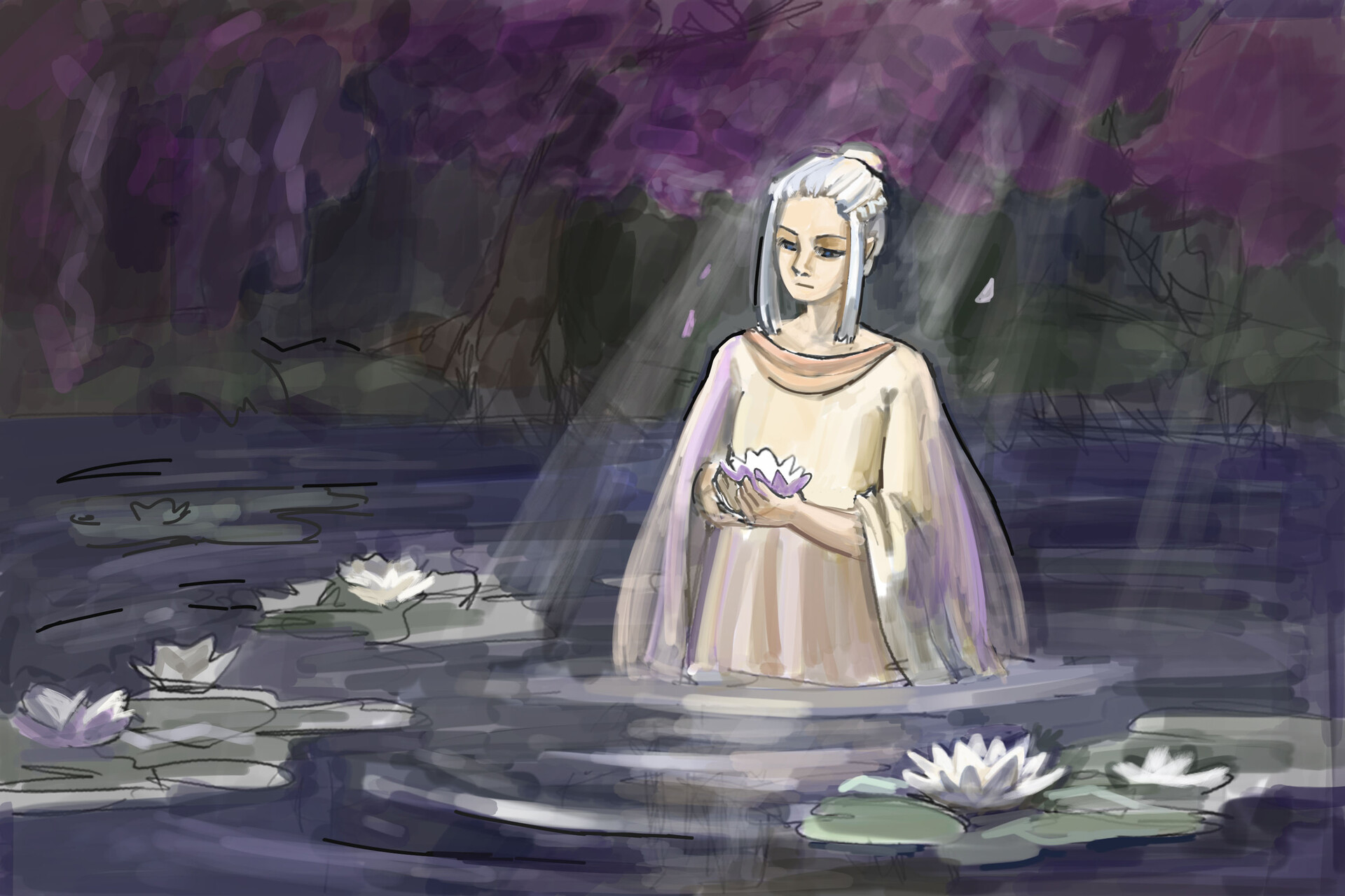 ArtStation - Soooo, uhm. This is my forst digital art actually ...