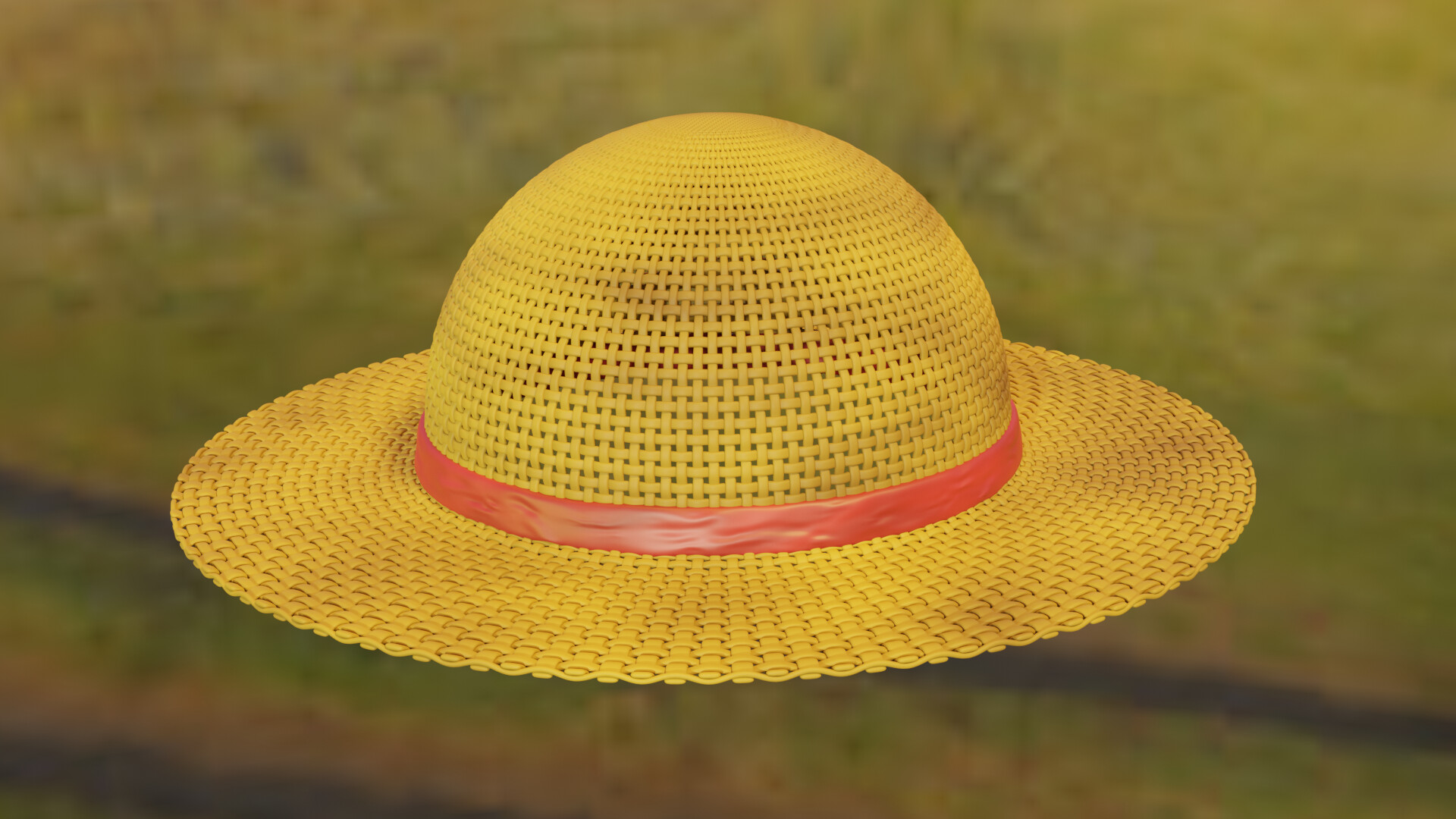 ArtStation - One Piece - Luffy Hat