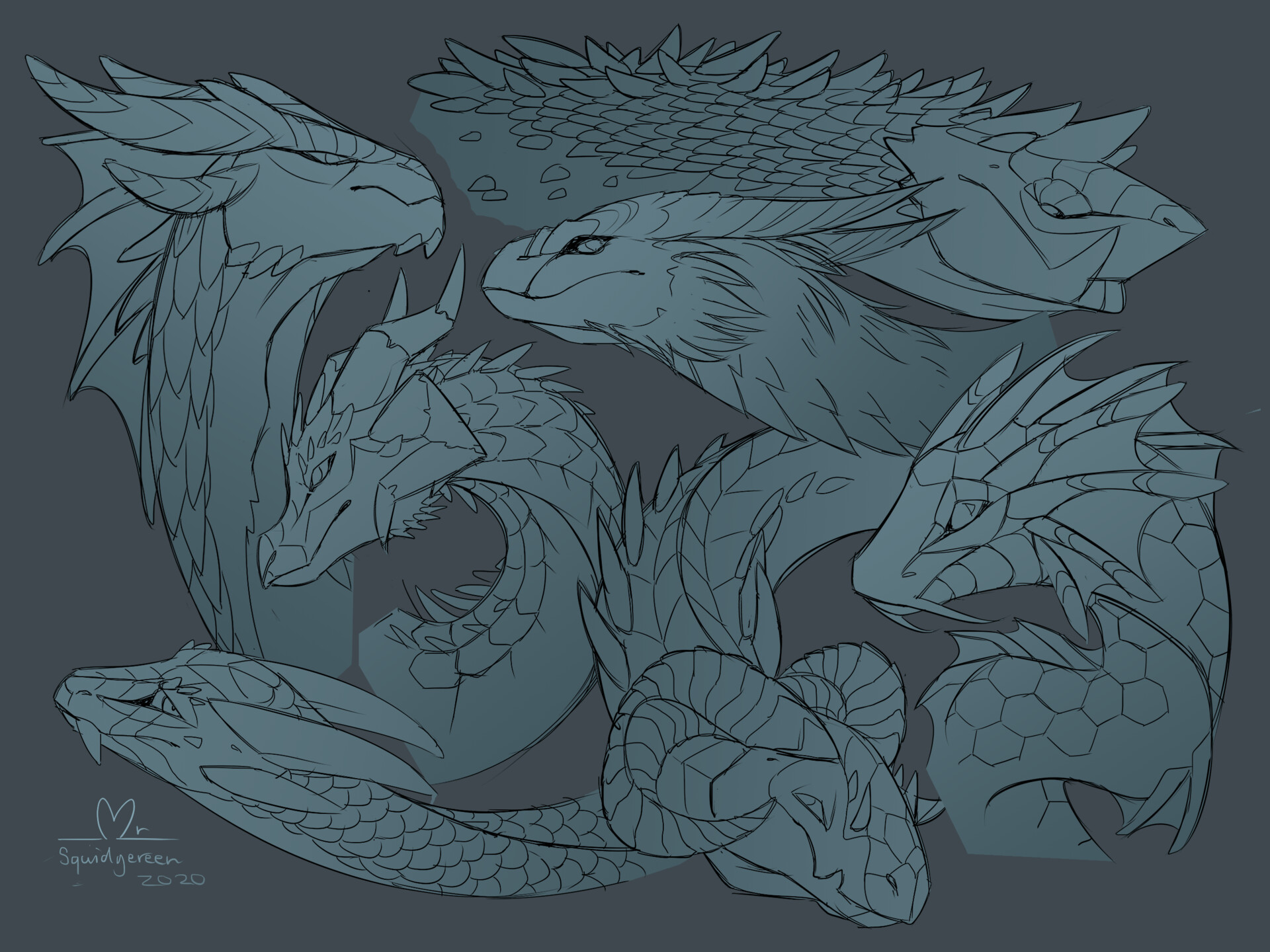 ArtStation - Concepts: Dragons & Drakes