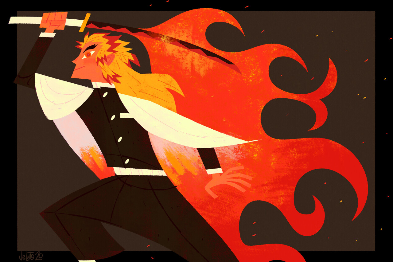 ArtStation - Flame Hashira