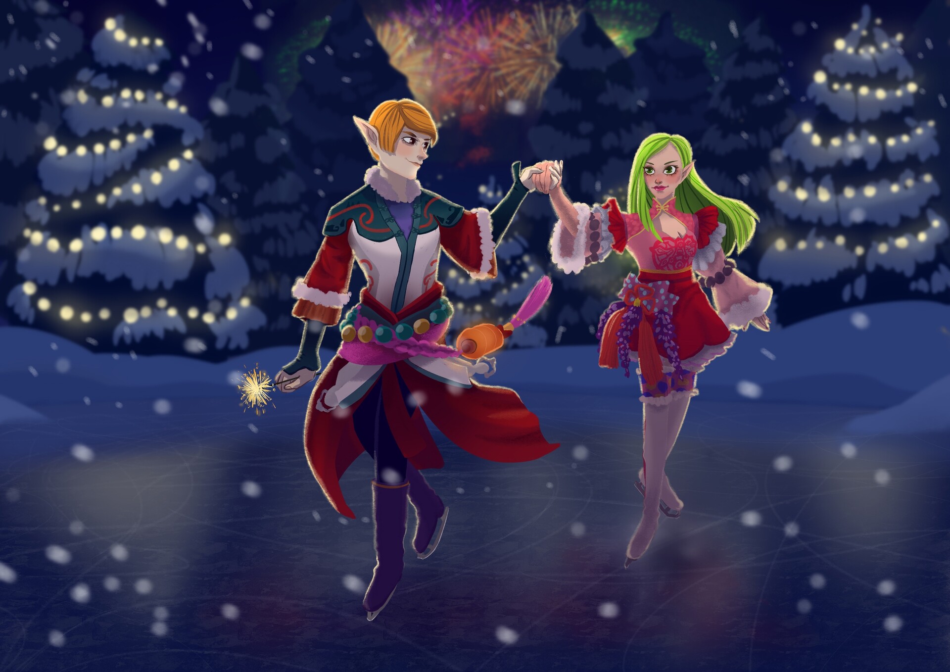 ArtStation - Fan Art from the game Forsaken World ️