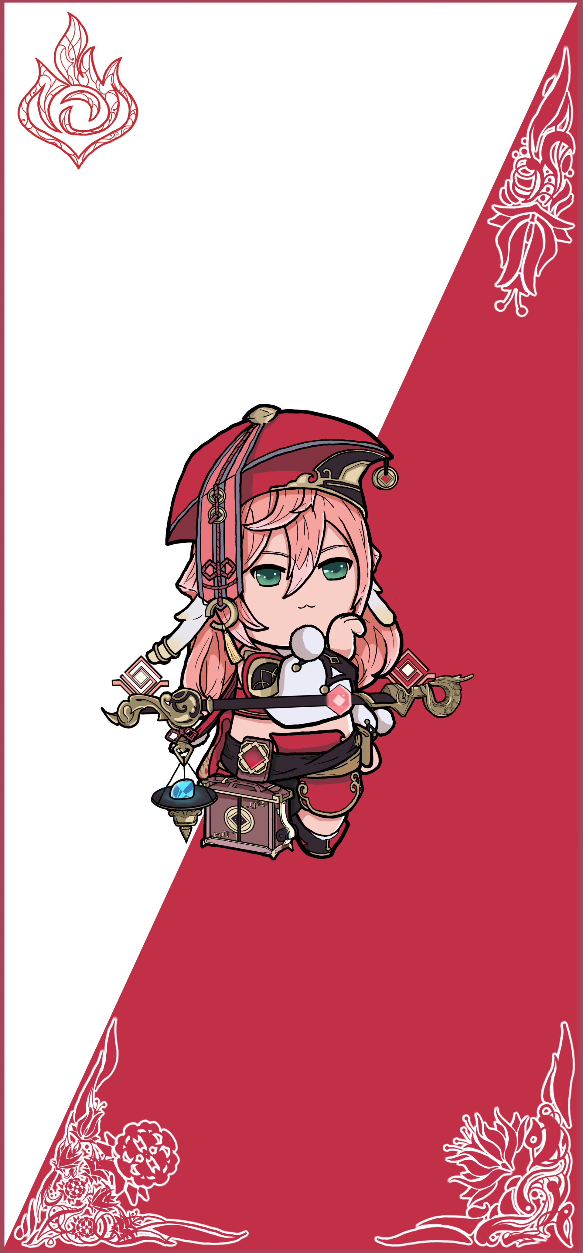 ArtStation - Chibi Yanfei pose 2