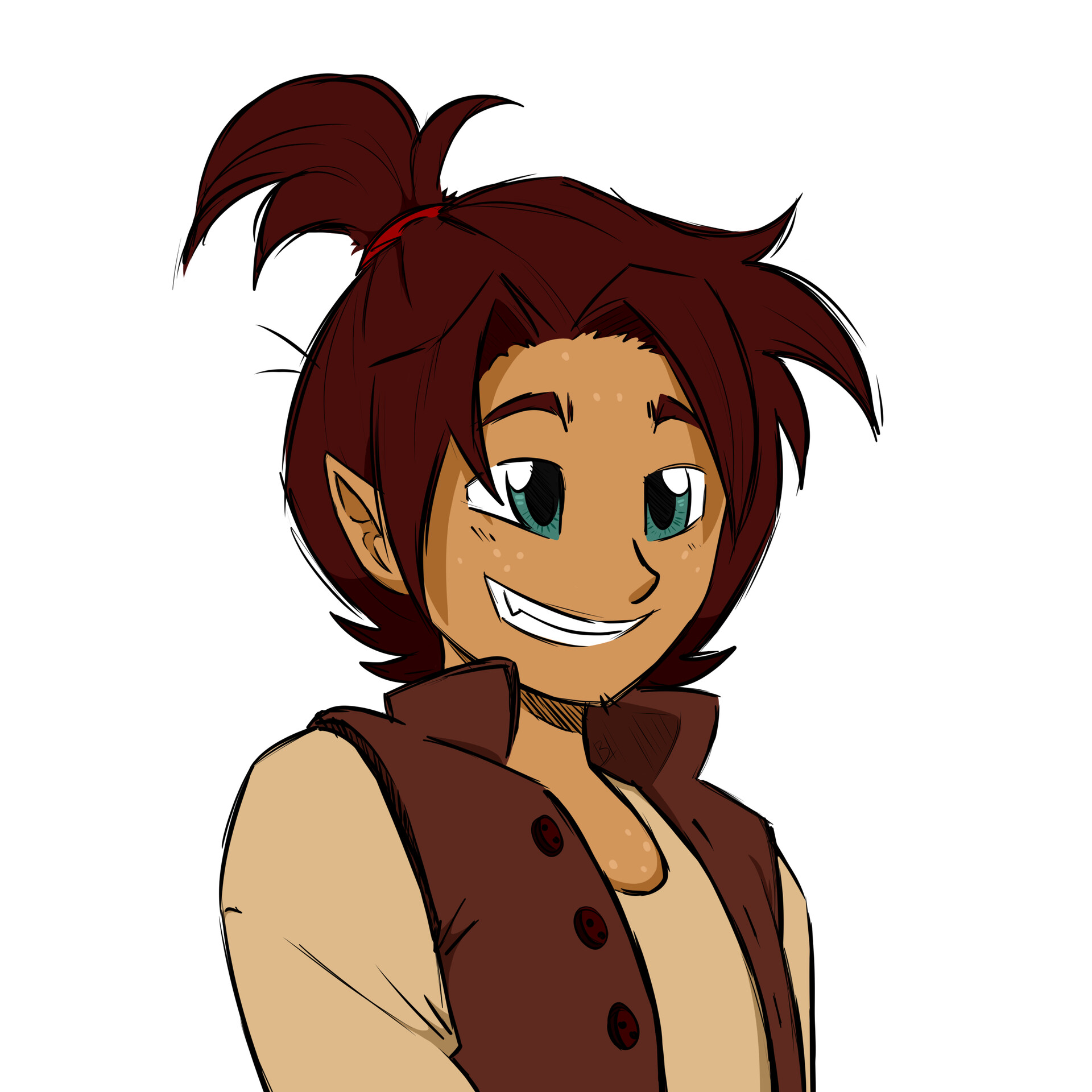 ArtStation - Milo Cinto Frouxo, meu 1° personagem de RPG