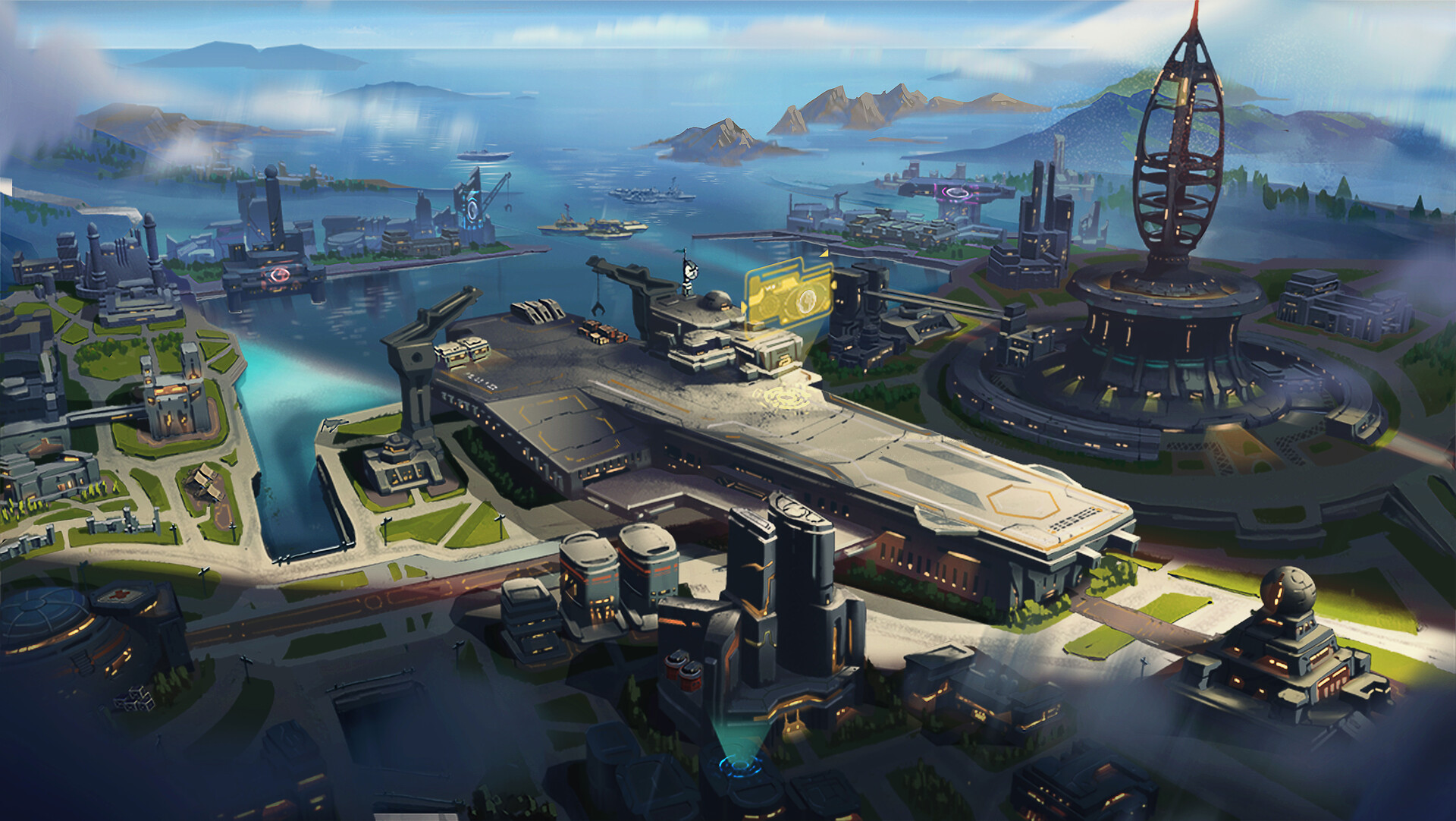ArtStation - Concept of port