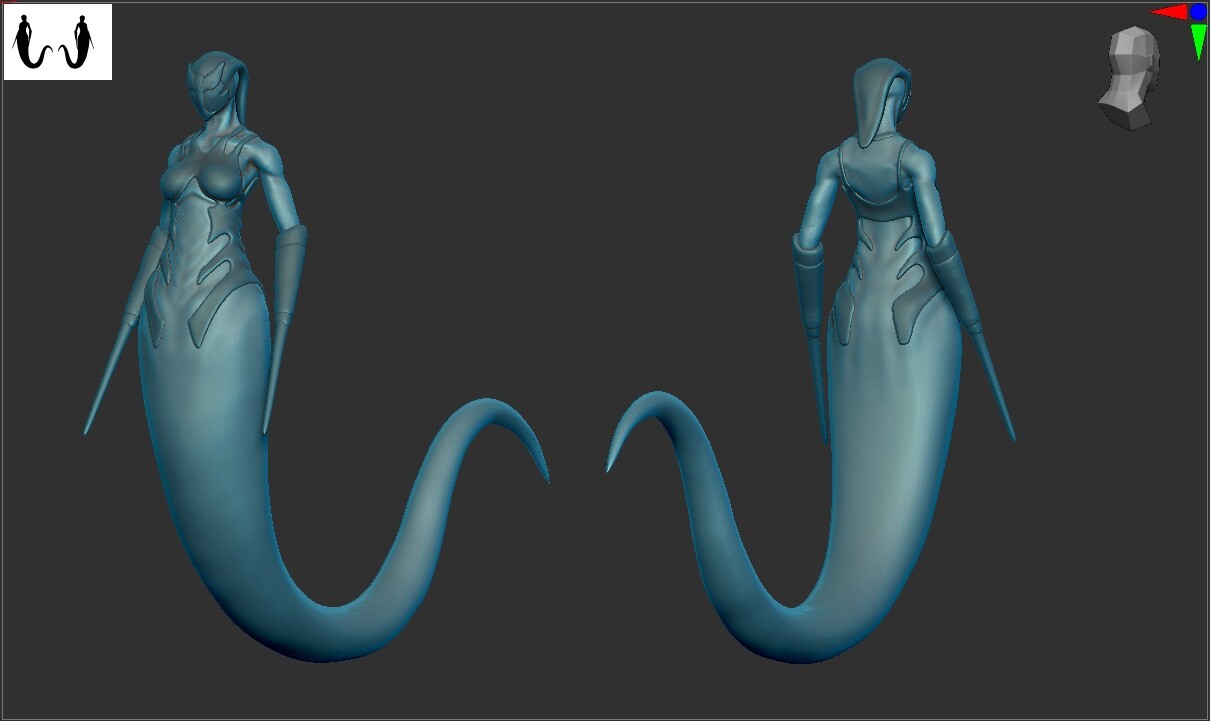 ArtStation - Snake Lady