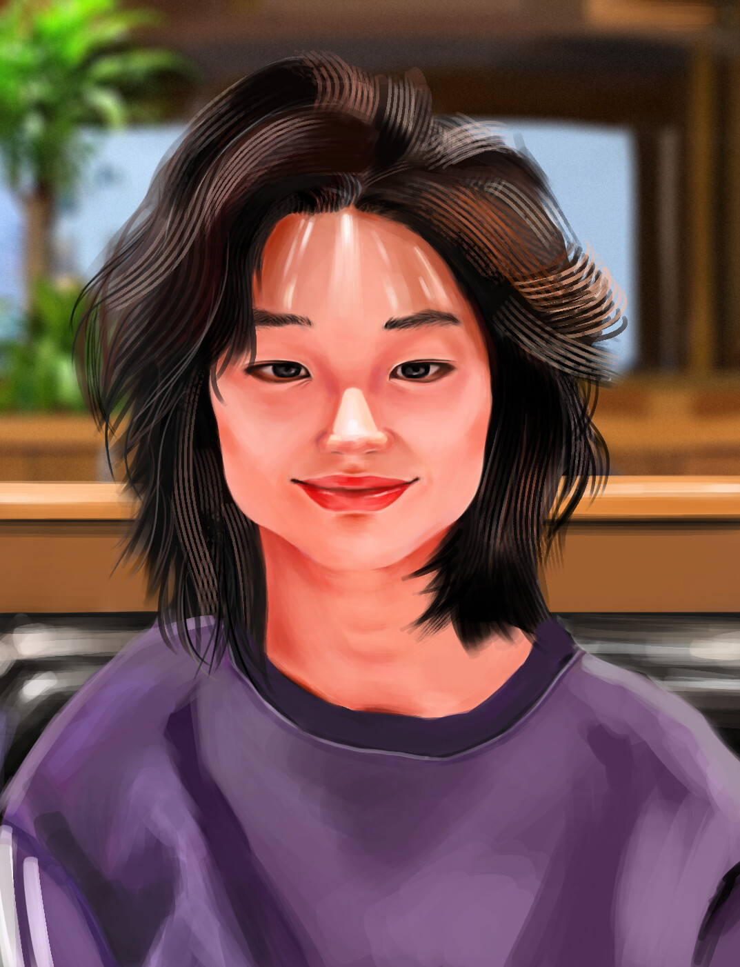 ArtStation - Jung Ho-yeon fanart.