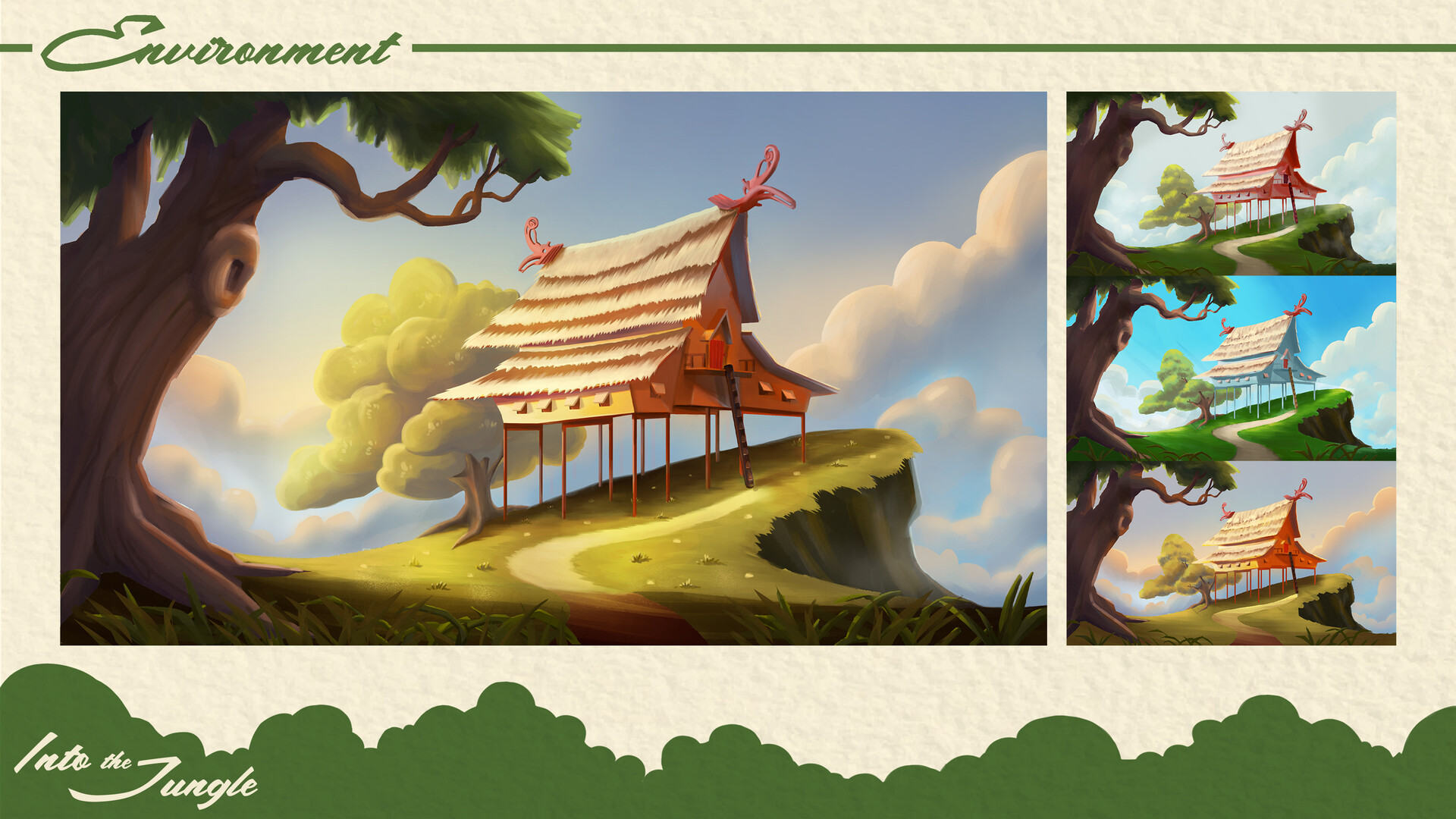 ArtStation - Into the Jungle - Environment Design