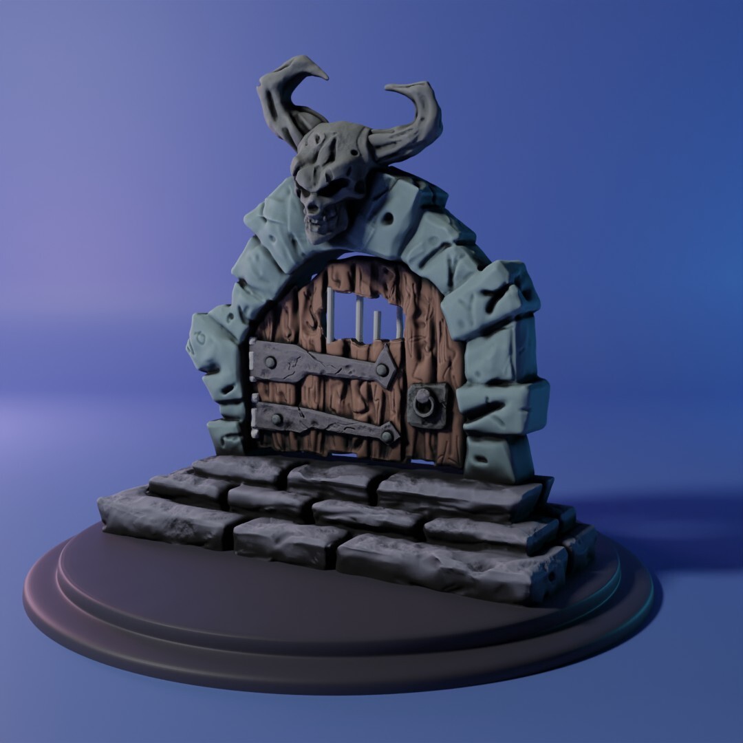 ArtStation - Dungeon Door