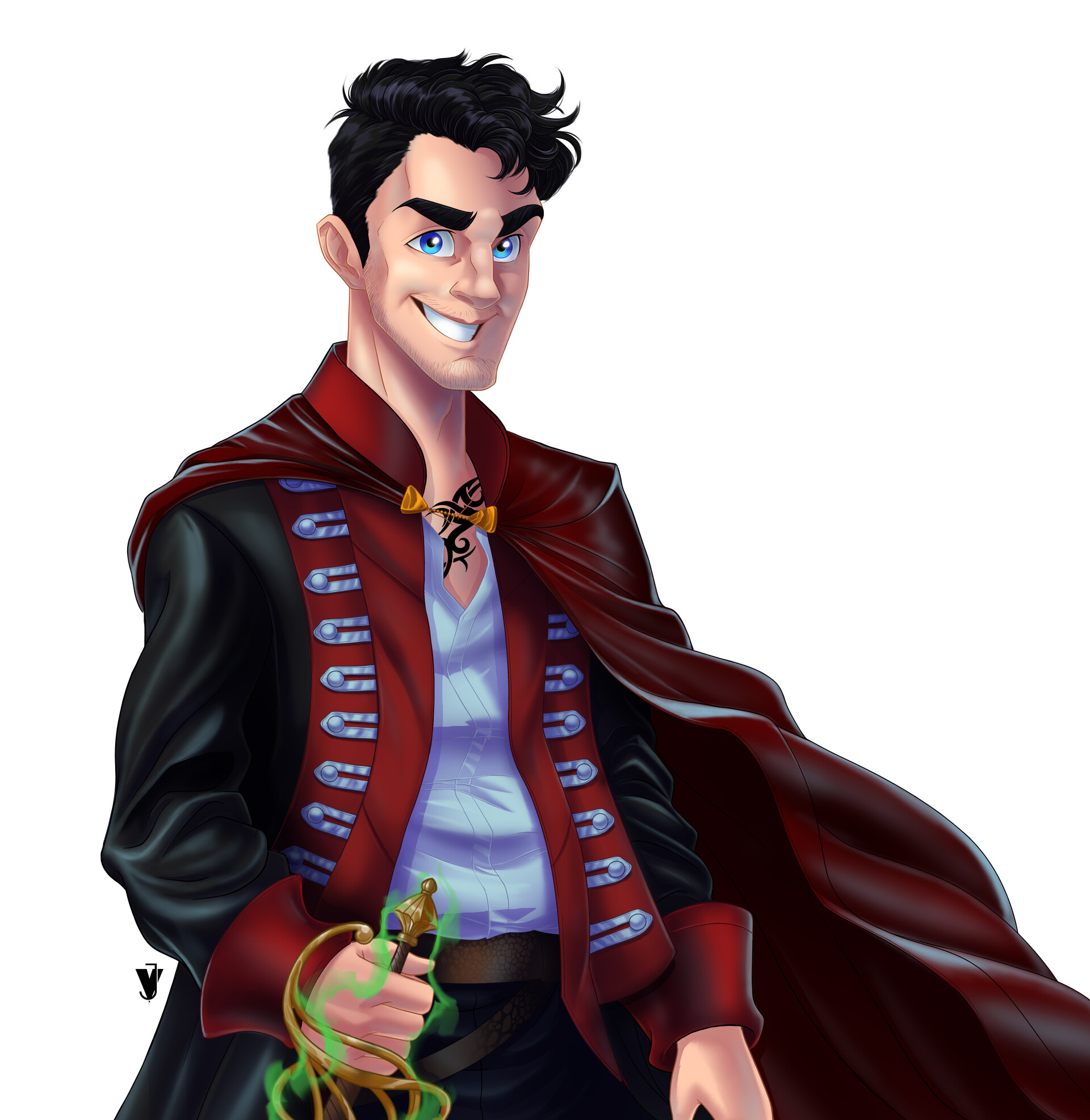 ArtStation - Commission to Wild Magic Surge - Portrait rendered