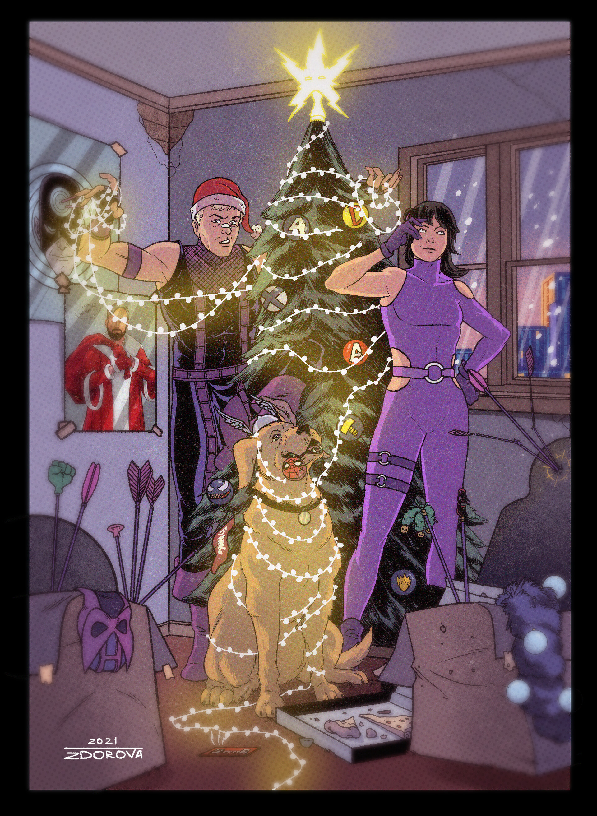 ArtStation - Hawkeye family