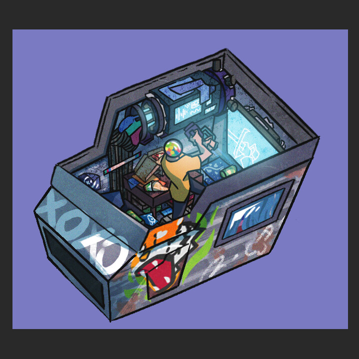 ArtStation - Pod life