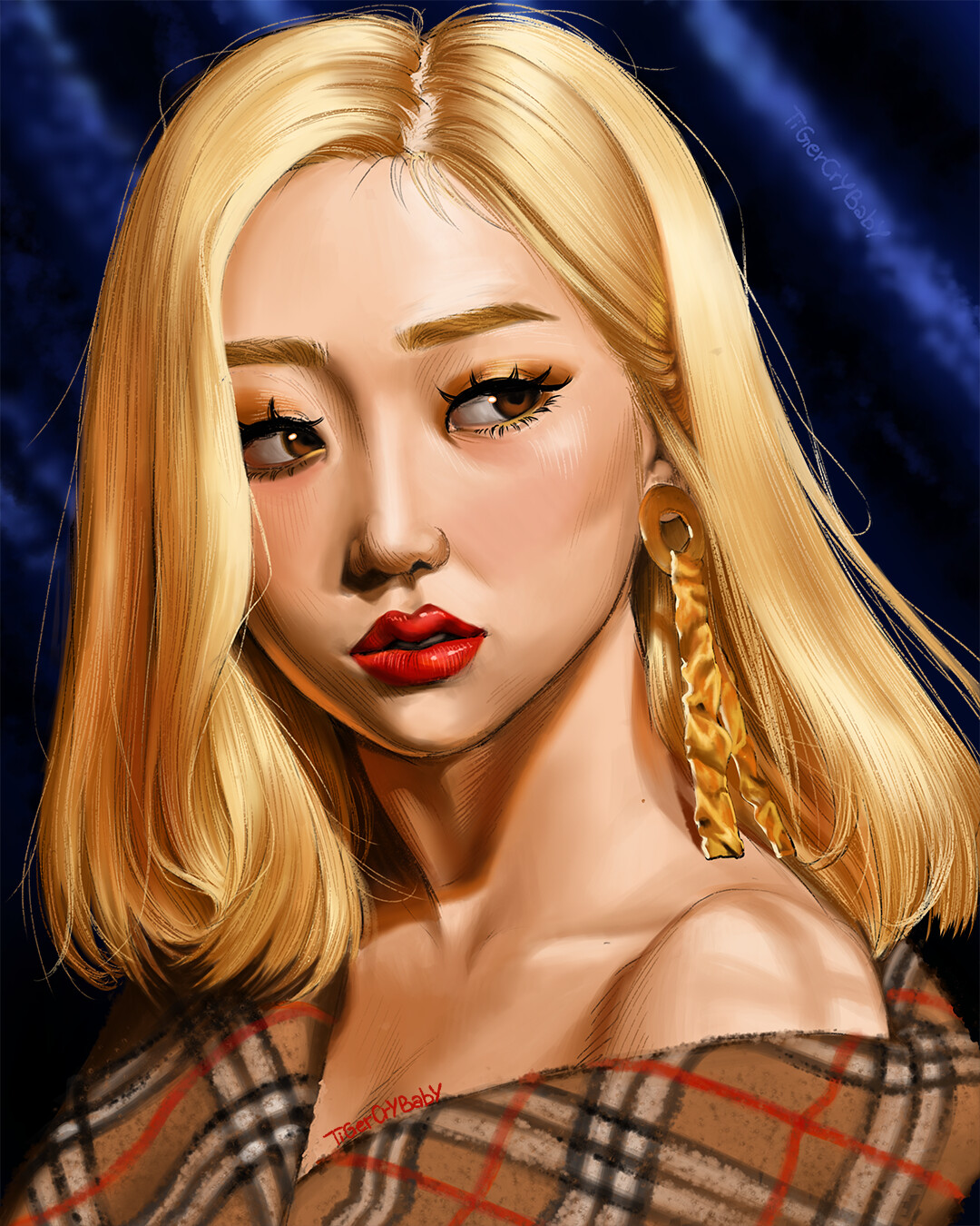 ArtStation - 2020- Ye-eun portrait