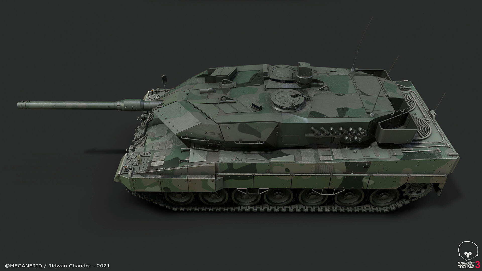 Ridwan Chandra - MeganeRid - Leopard 2A6 Main Battle Tank