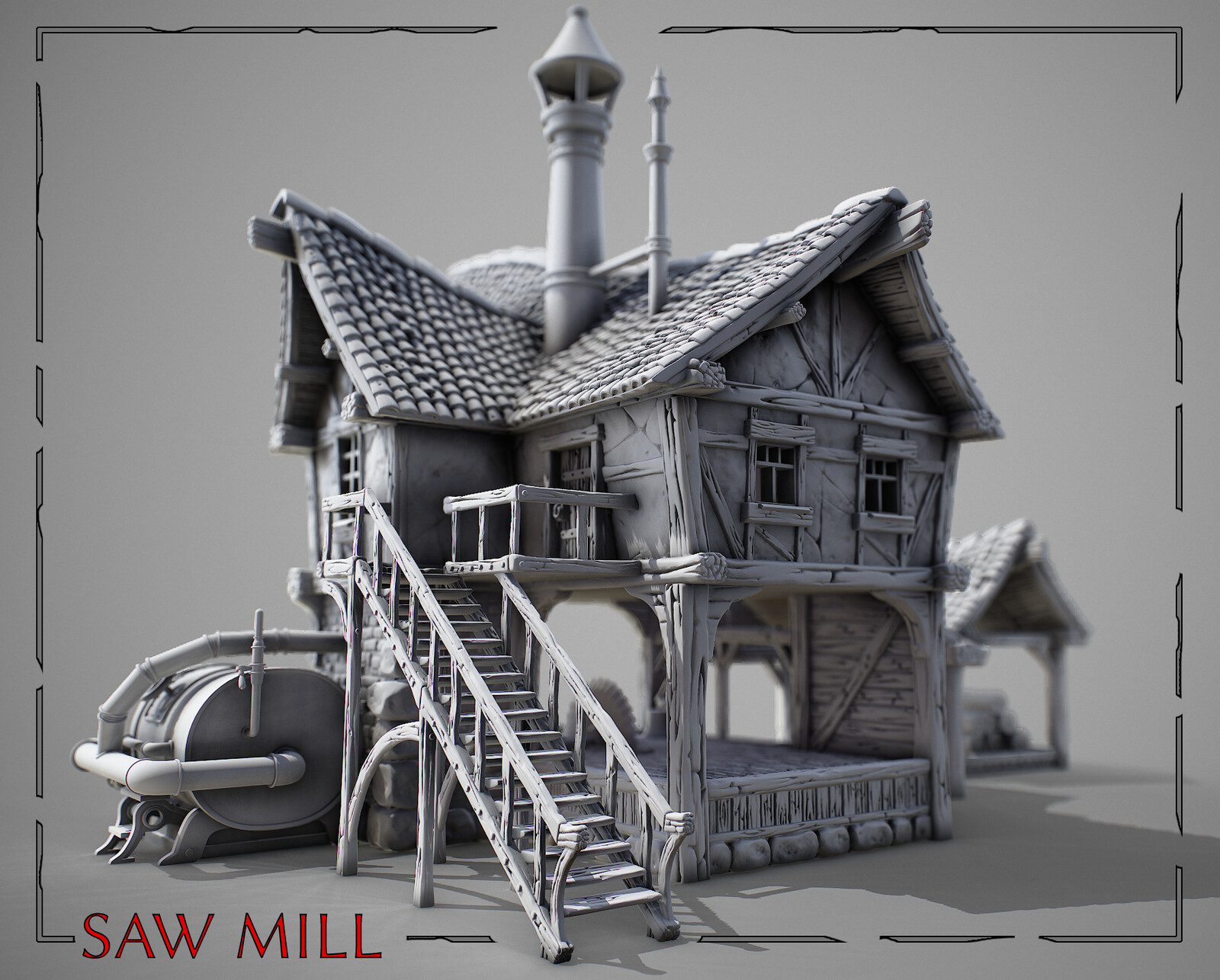 Javier Lorente - Saw Mill