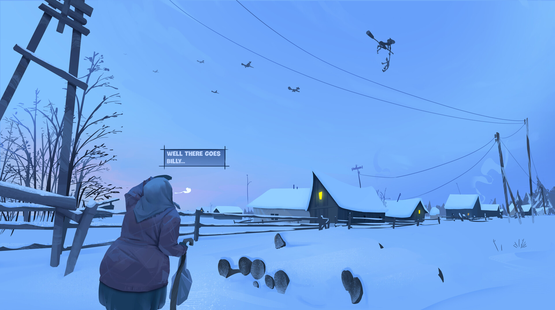 ArtStation - Winter walk