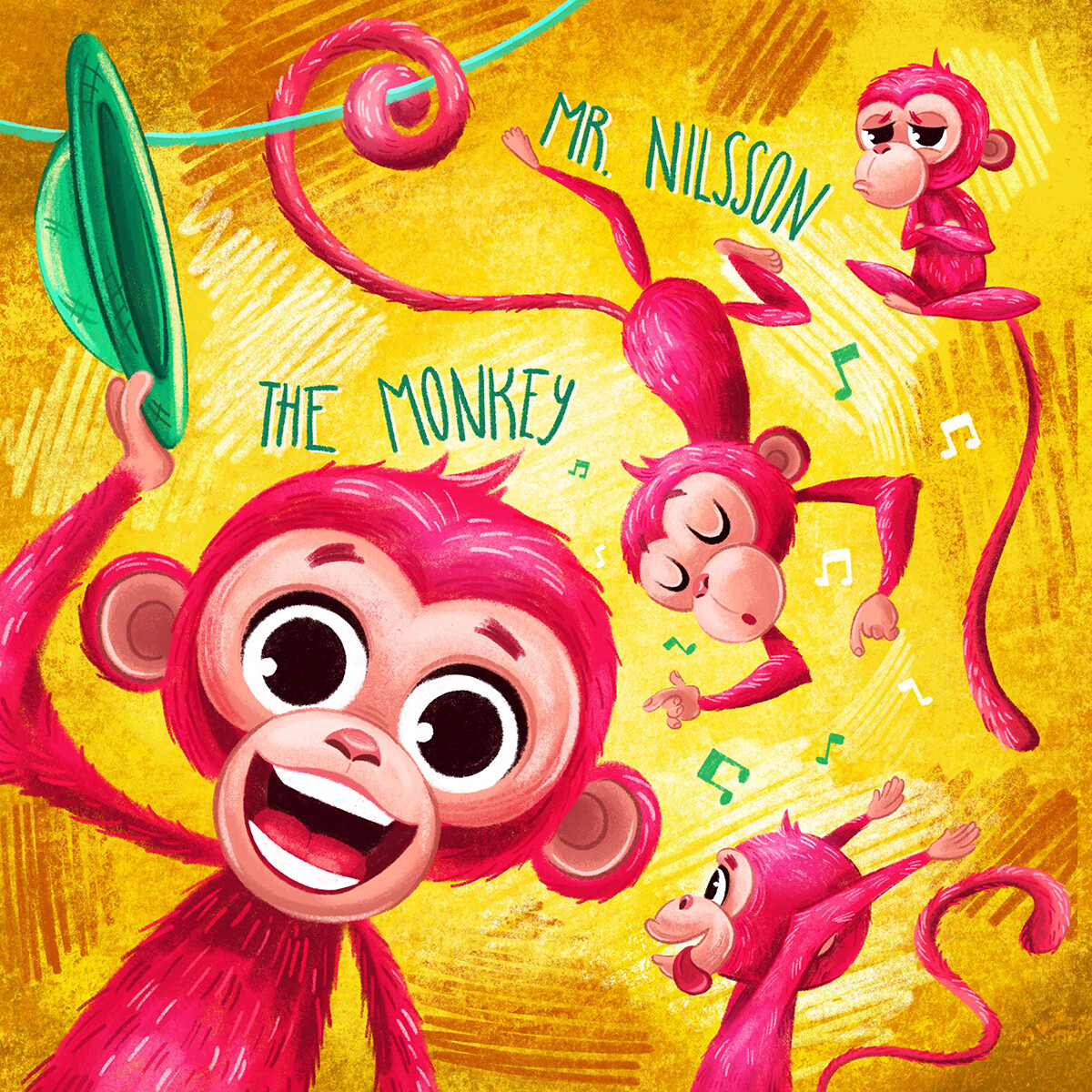 ArtStation - Mr. Nilsson Monkey