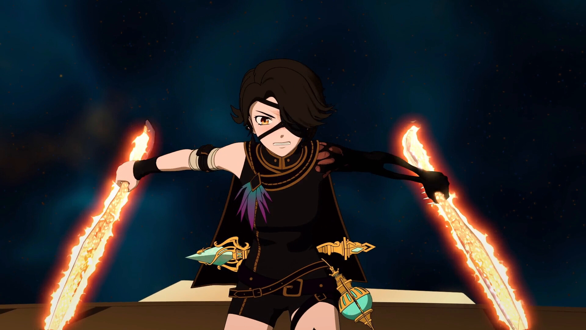 rwby cinder weapon