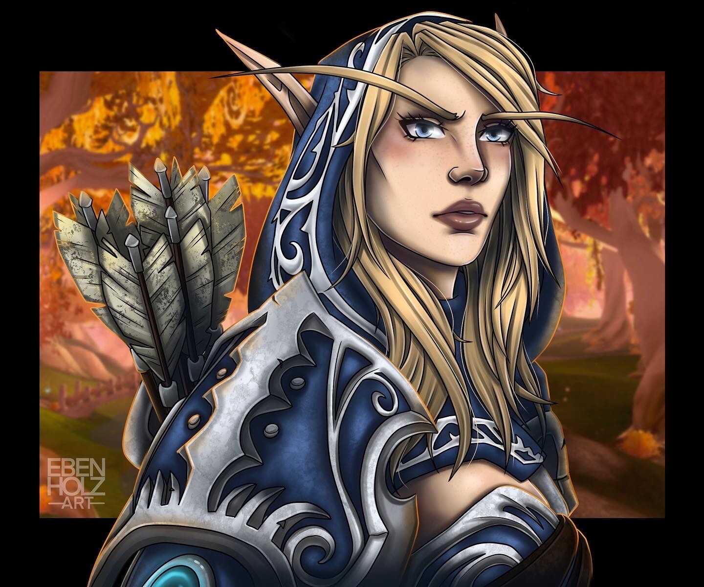 ArtStation - Ranger-General Sylvanas