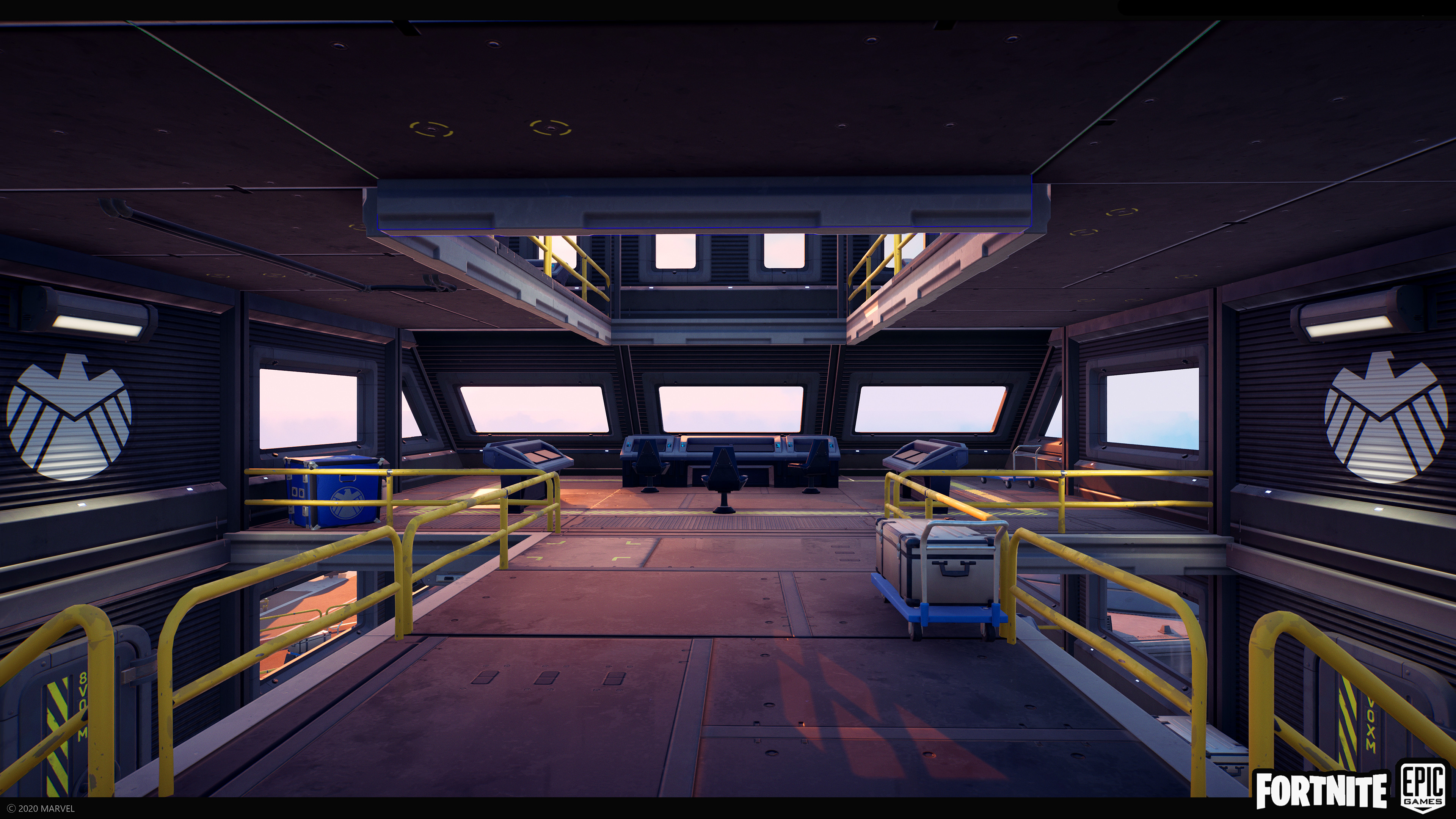 Helicarrier Interior