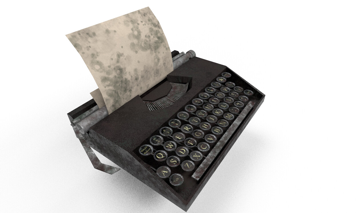 ArtStation - TypeWriter - Texture