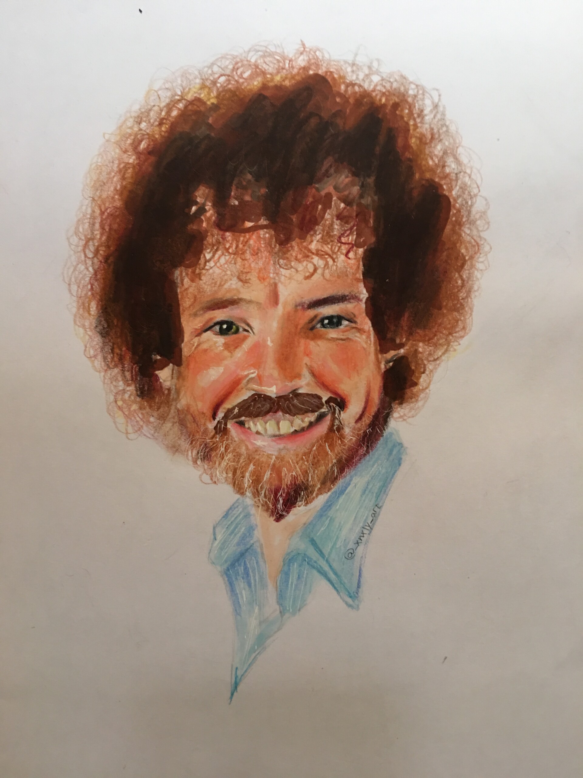 ArtStation - Bob Ross