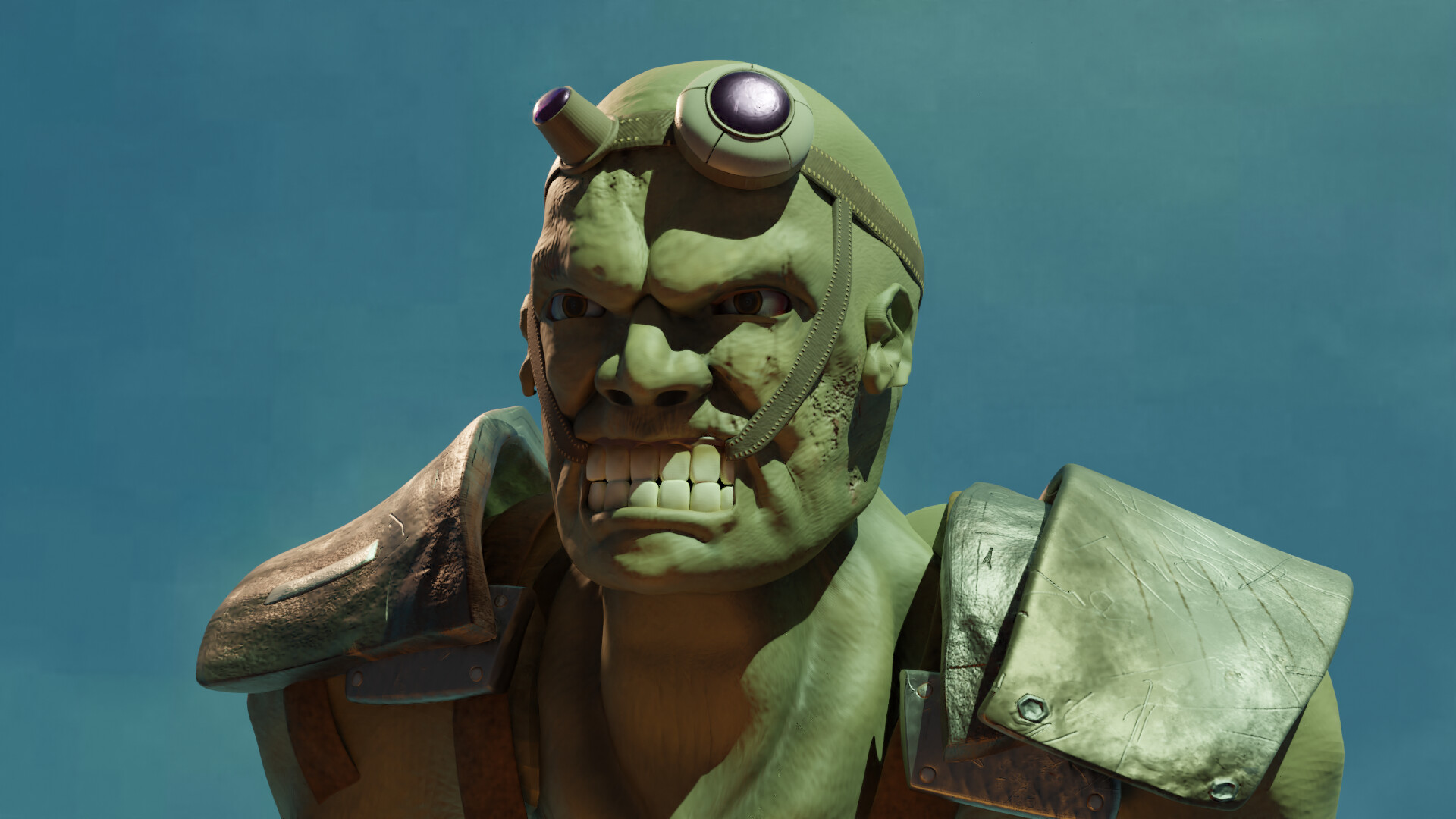 Basile Penuelas - Super mutant (First sculpt)